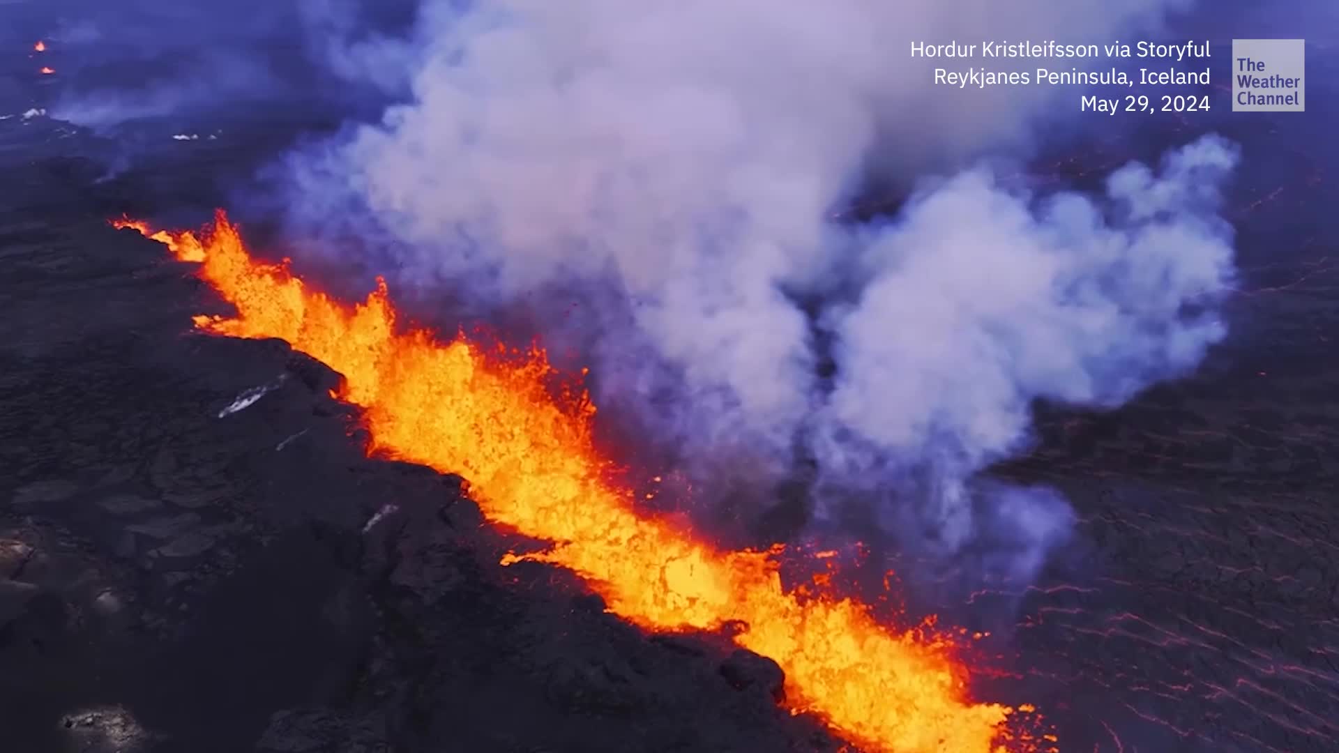 Largest Eruption Yet Rips Through Iceland - Videos from The Weather Channel