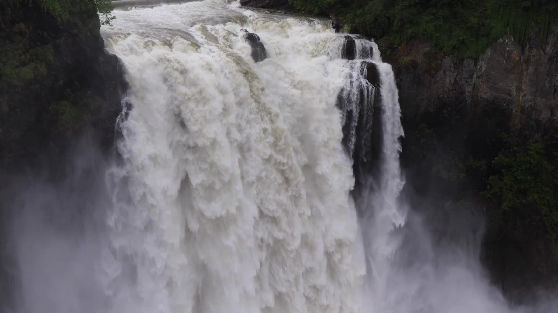 Waterfall Rages Amid Rare Atmospheric River - Videos from The Weather ...