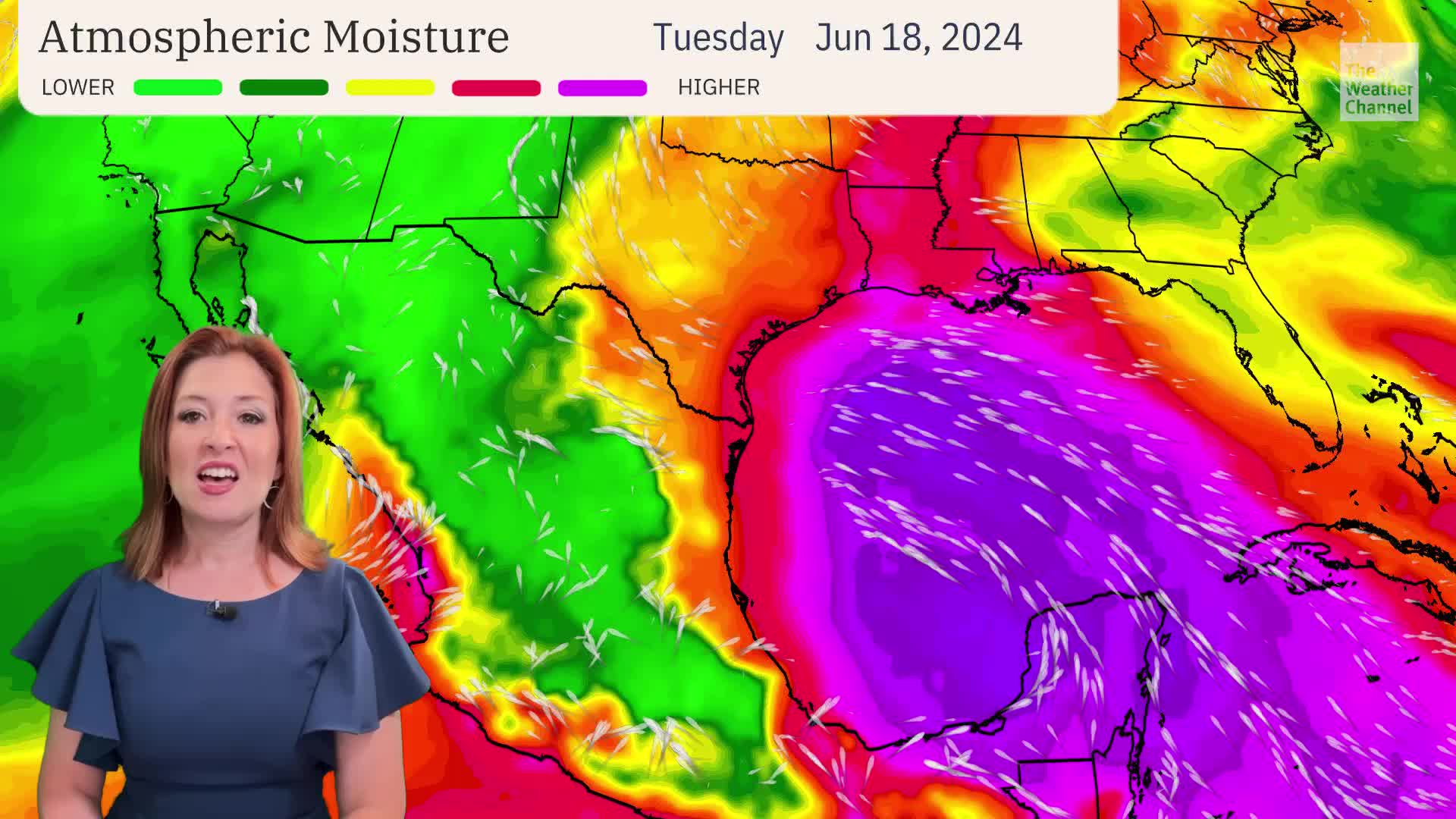 Tropical Rain Set To Soak Houston - Videos from The Weather Channel