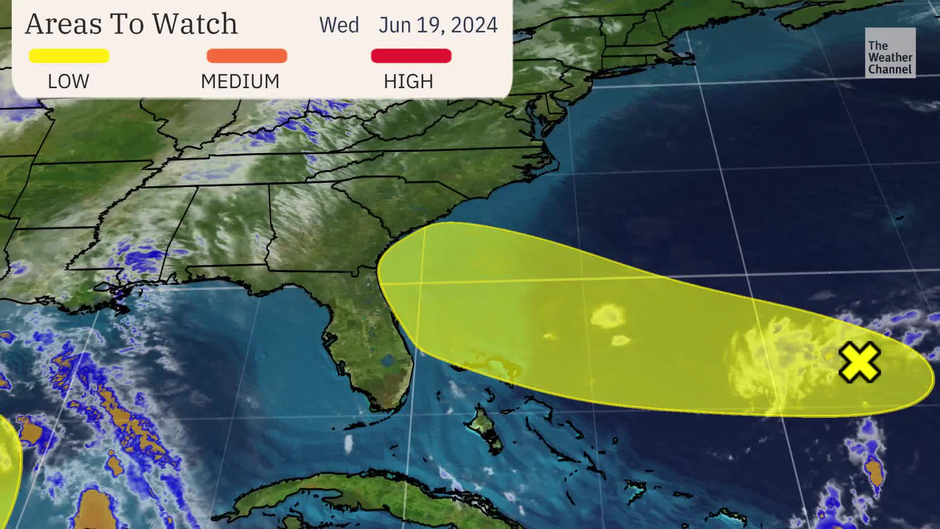 Atlantic Disturbance Brings Rip Current Threat - Videos from The ...