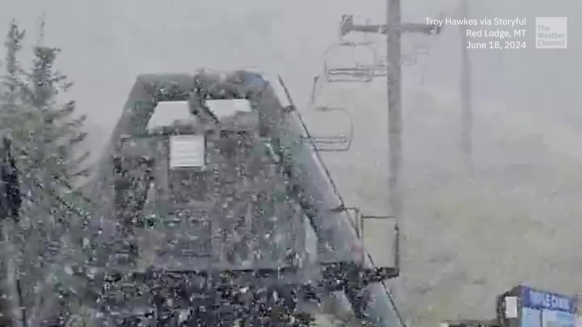 Montana Sees Snow Amid Summer Heat Wave Elsewhere - Videos from The ...
