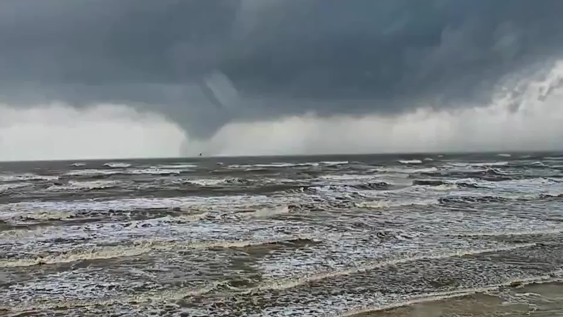 Tropical Storm Alberto Brews Up Texas Waterspout - Videos from The ...