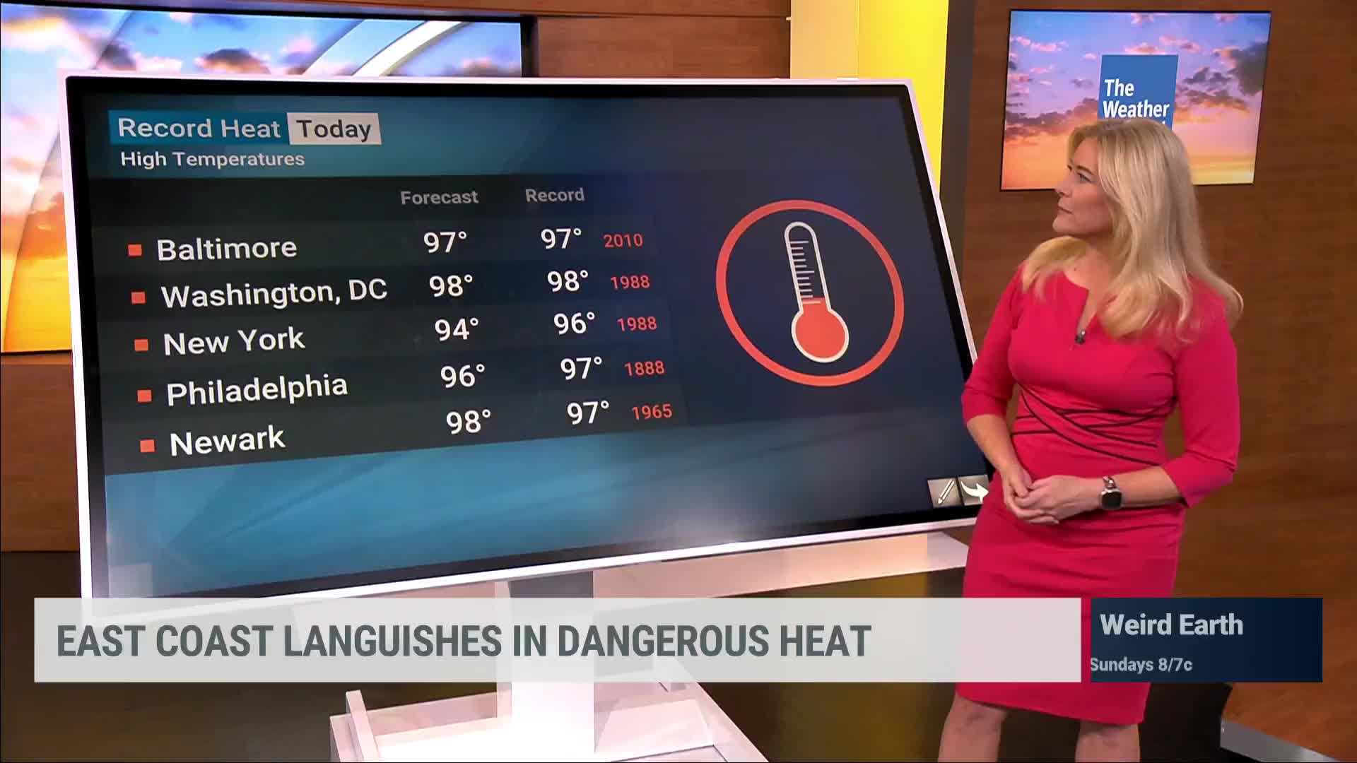 Record Temperatures Possible Today In The East - Videos from The ...