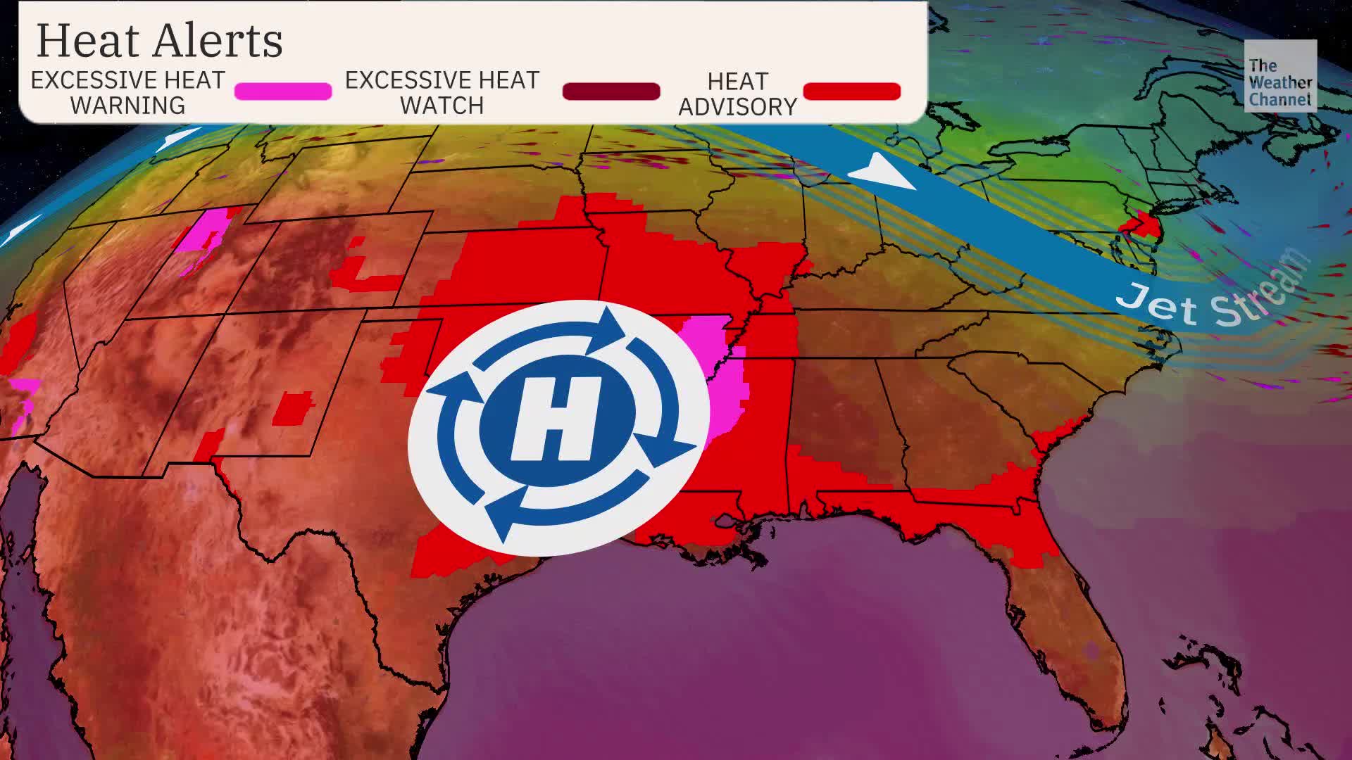 Southern Scorcher Punctuated By Storms - Videos from The Weather Channel