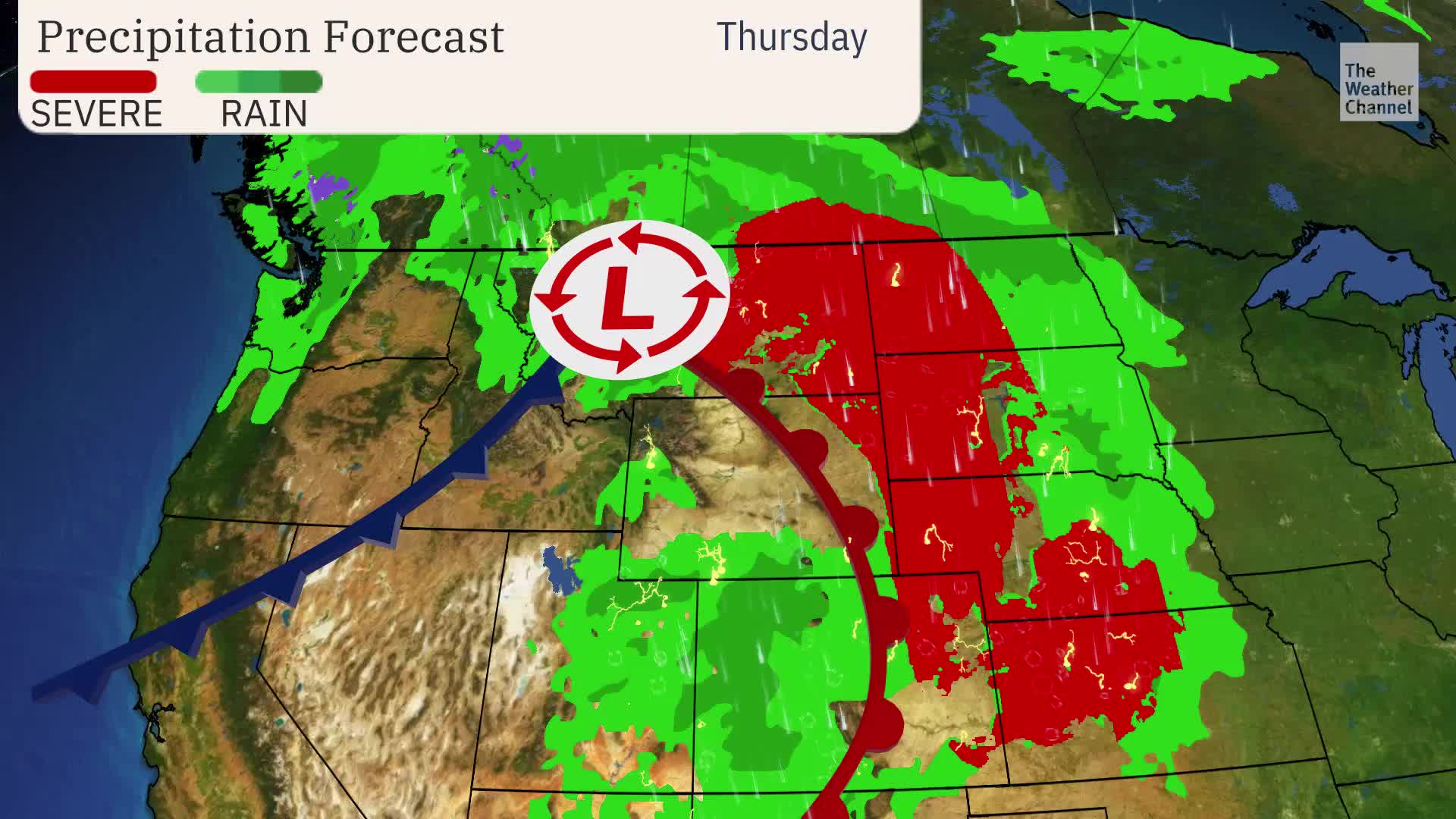 Relentless Severe, Flood Risk Returns To Midwest - Videos from The ...