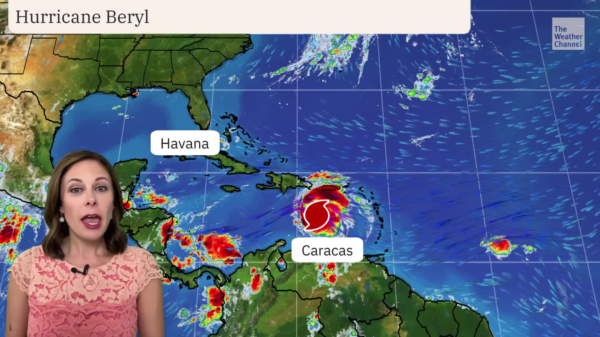 Major Hurricane Beryl's Next Target - Videos from The Weather Channel