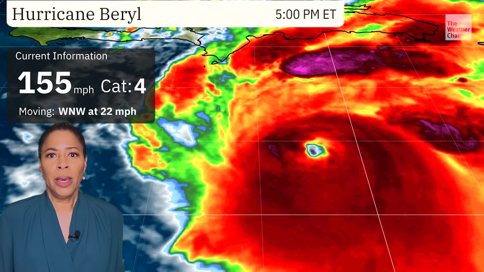 Hurricane Beryl Headed Toward Jamaica - Videos from The Weather Channel