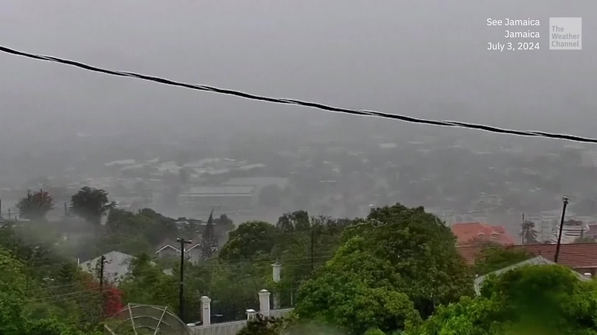 Hurricane Beryl's Destruction In Jamaica - Videos from The Weather Channel