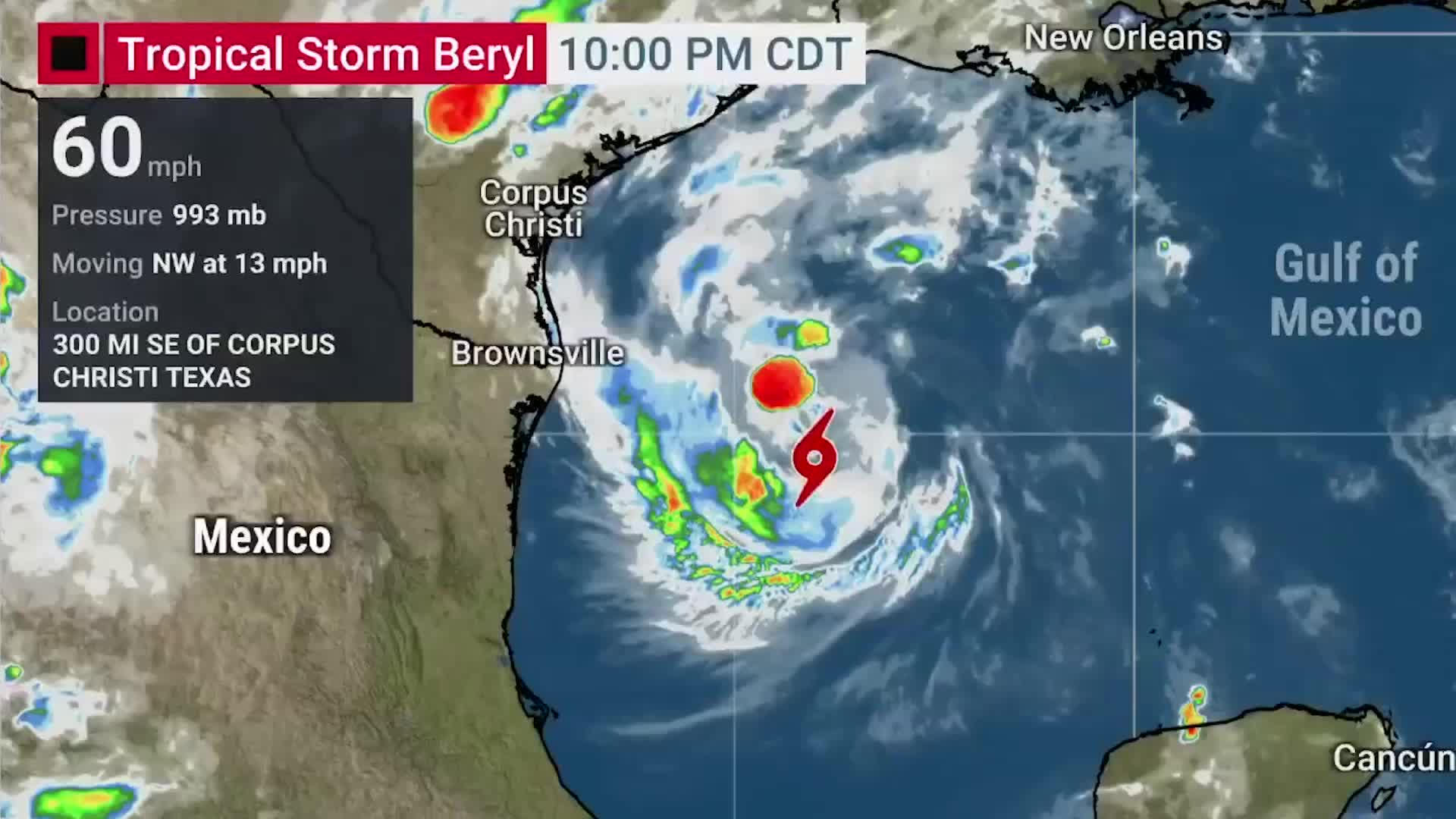Beryl Bringing Hurricane Watches, Warnings For Texas Coast - Videos from The Weather Channel
