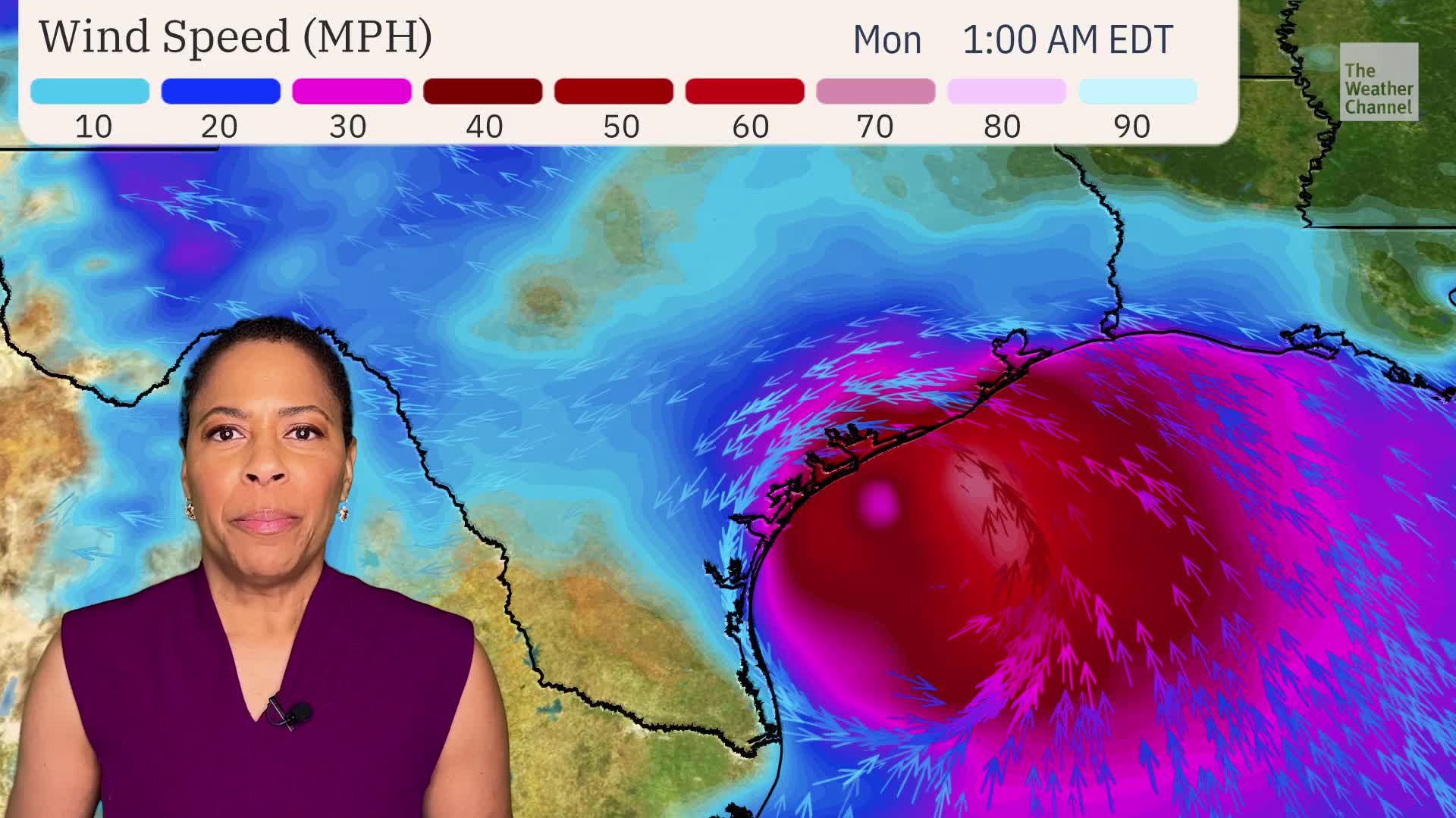 Beryl Tracks Inland Early This Week - Videos from The Weather Channel