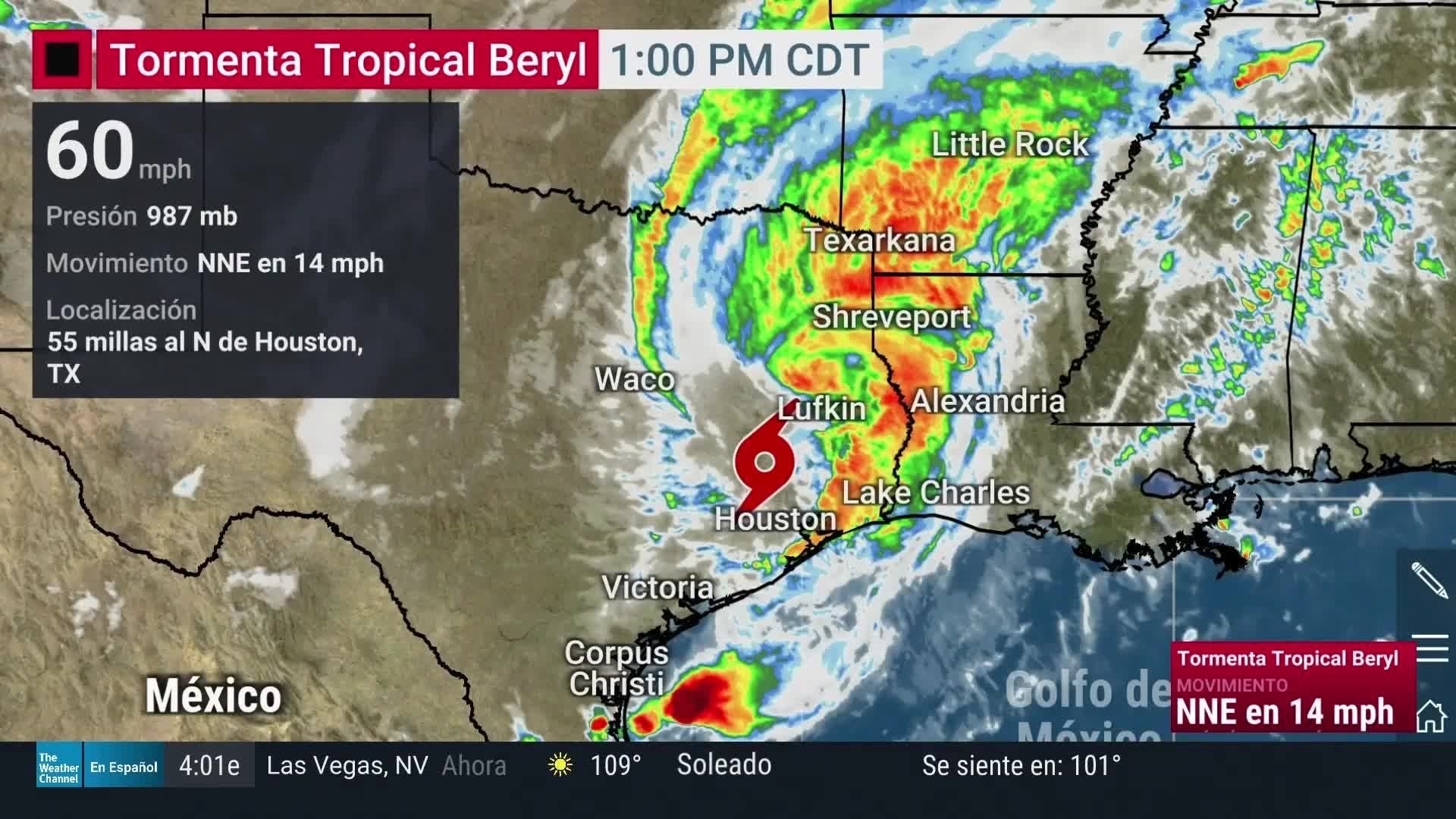 Seguimiento de la Tormenta Beryl - Videos de The Weather Channel