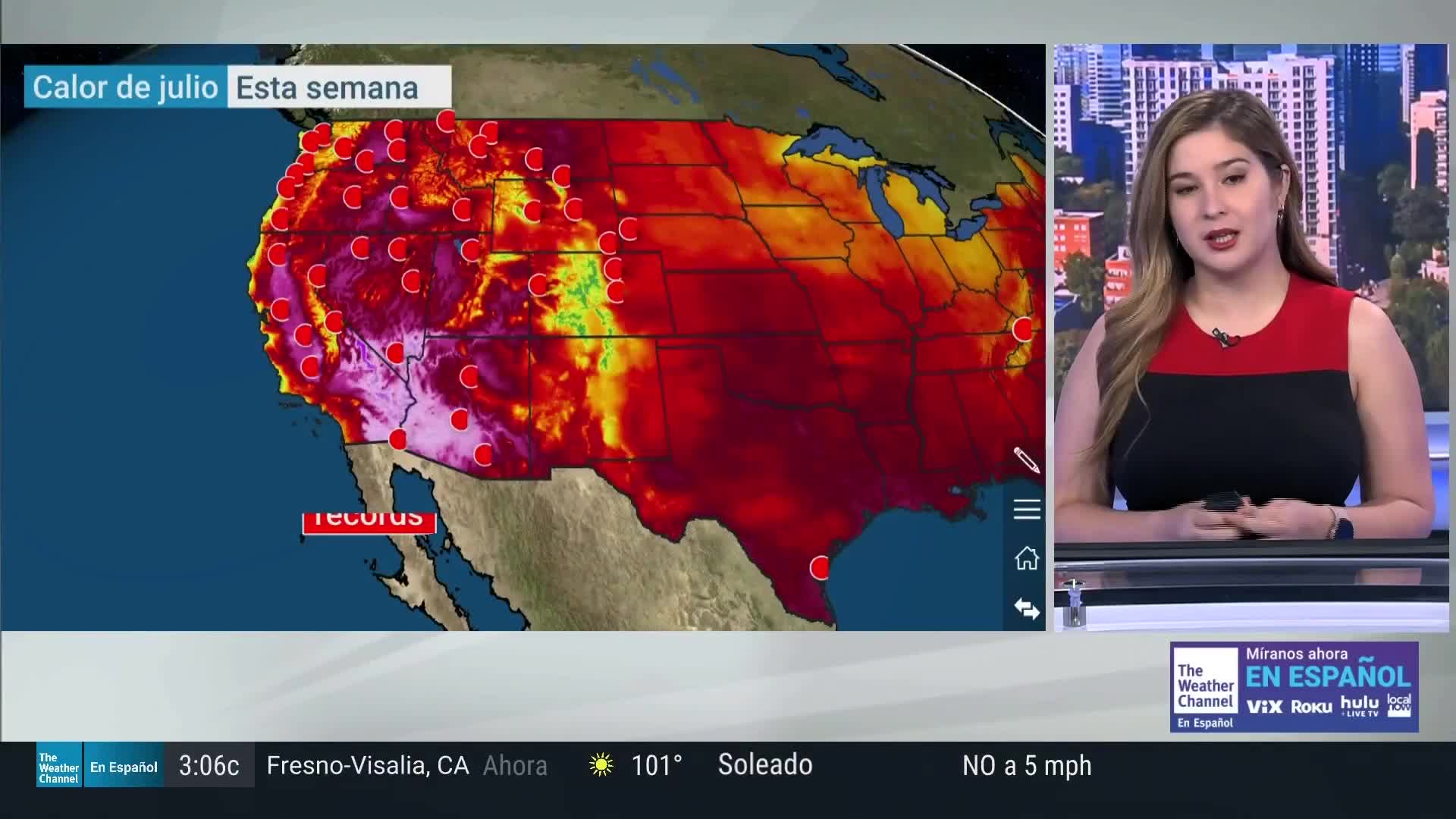 Pronóstico del Calor Extremo - Videos de The Weather Channel