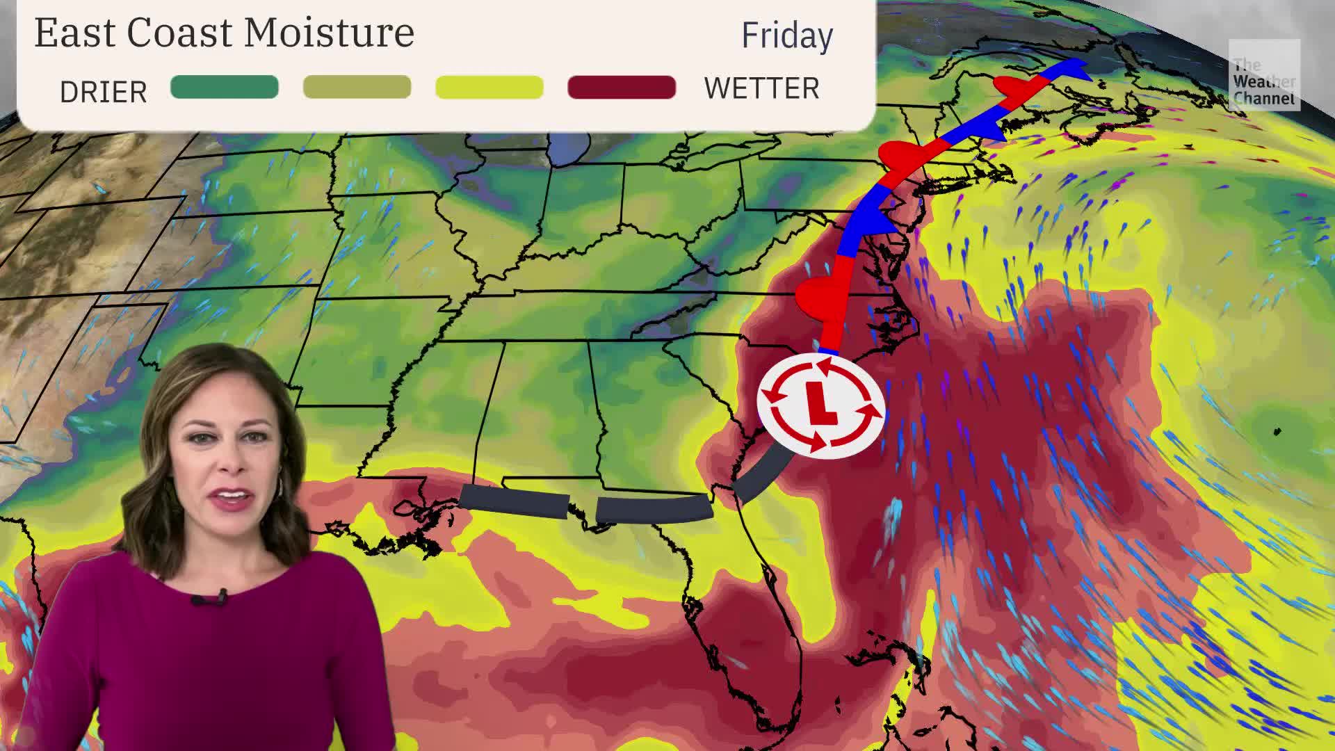 Wet Pattern May Cause East Coast Flooding - Videos from The Weather Channel