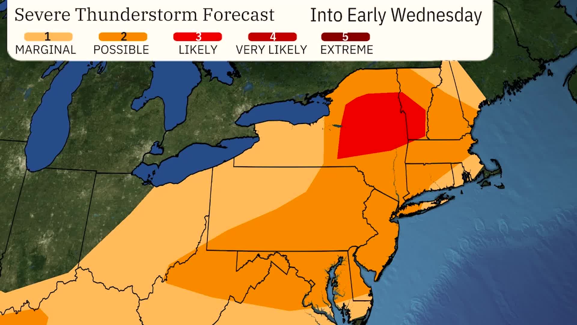Northeast Wind Threat Continues Into Wednesday : - Videos from The ...