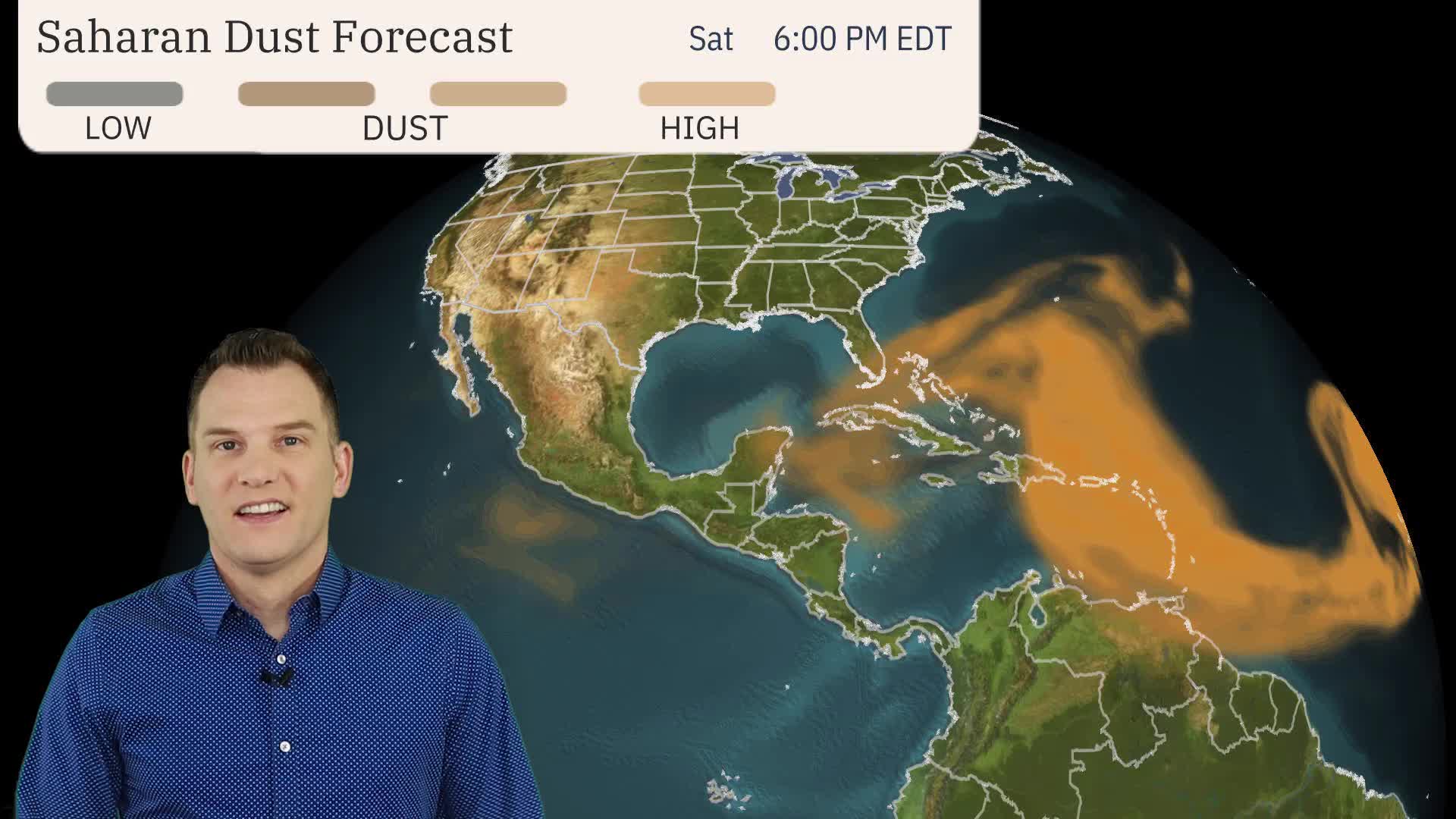 Dust Could Limit Storms This Weekend - Videos from The Weather Channel