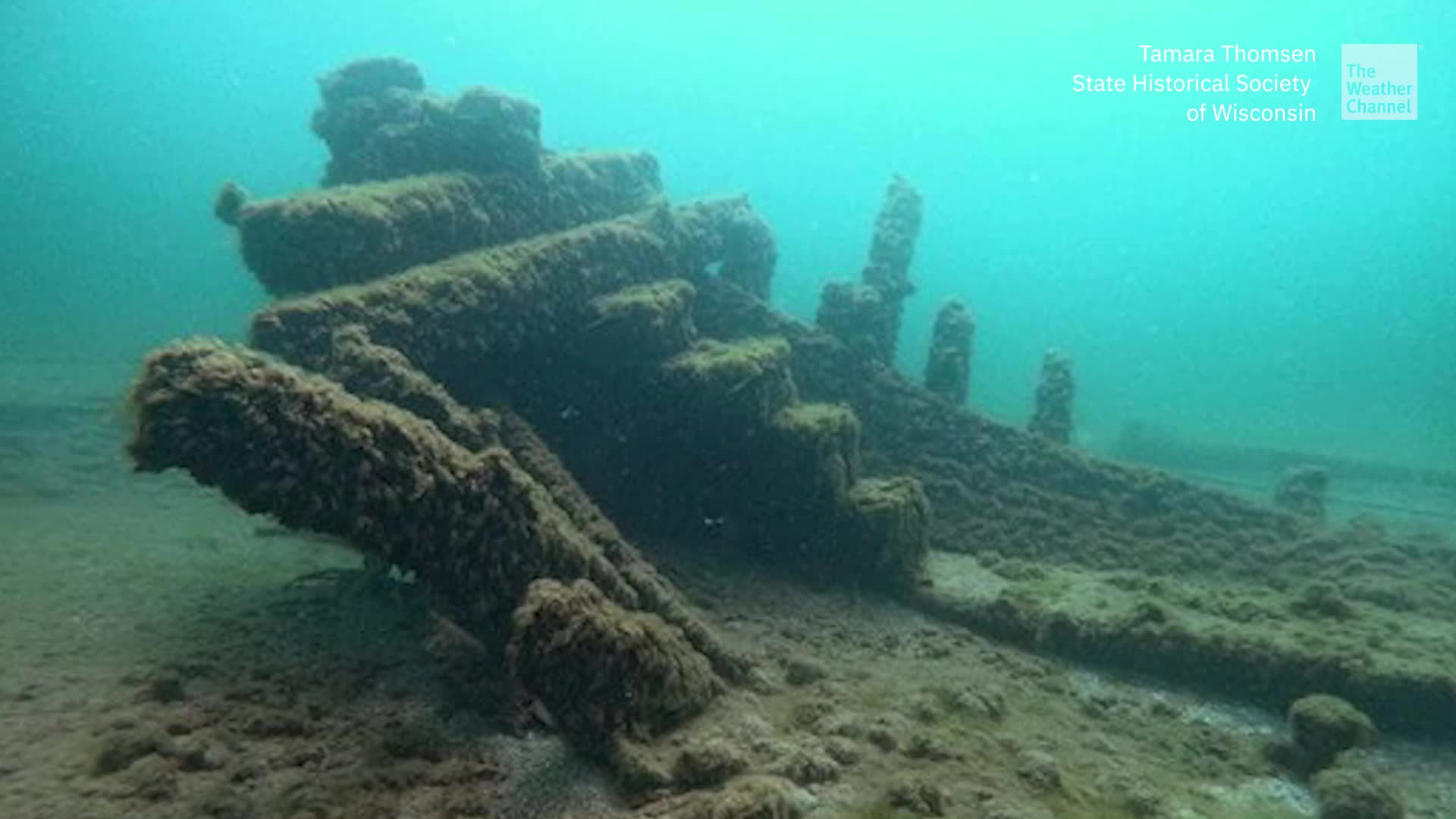 Newly Found WI Shipwreck Makes Waves - Videos from The Weather Channel