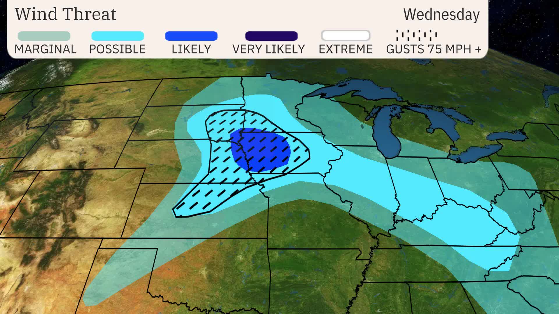 Severe Storms To Strike Plains, Midwest Midweek - Videos from The ...