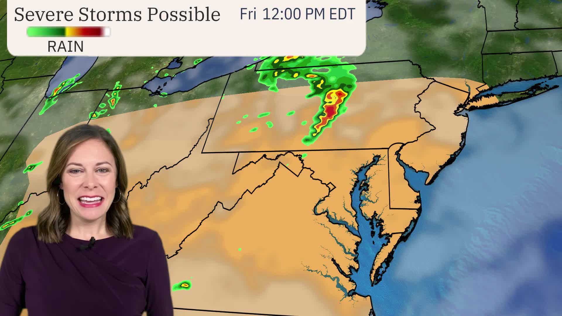 Storms, Heat To Impact I-95 Corridor This Weekend - Videos from The ...