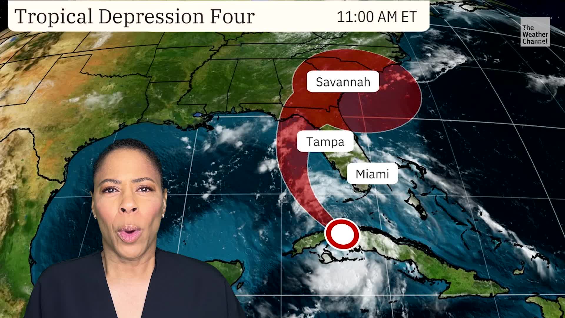 Tropical Storm Debby To Batter Georgia, Carolinas - Videos from The ...