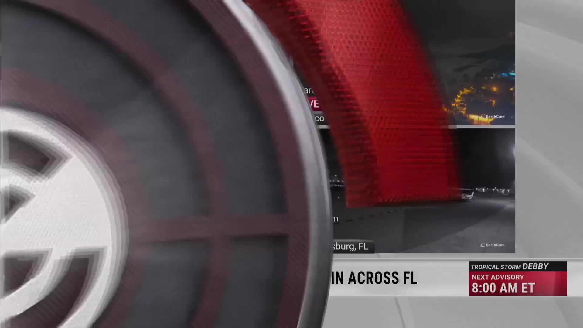 Debby Is Strengthening Ahead Of Florida Landfall - Videos from The ...