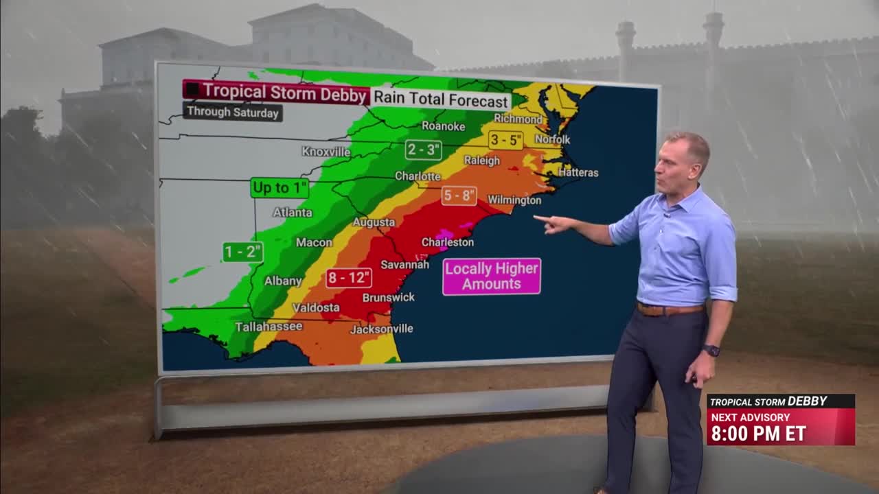 Debby Could Bring Life-Threatening Flooding - Videos from The Weather ...