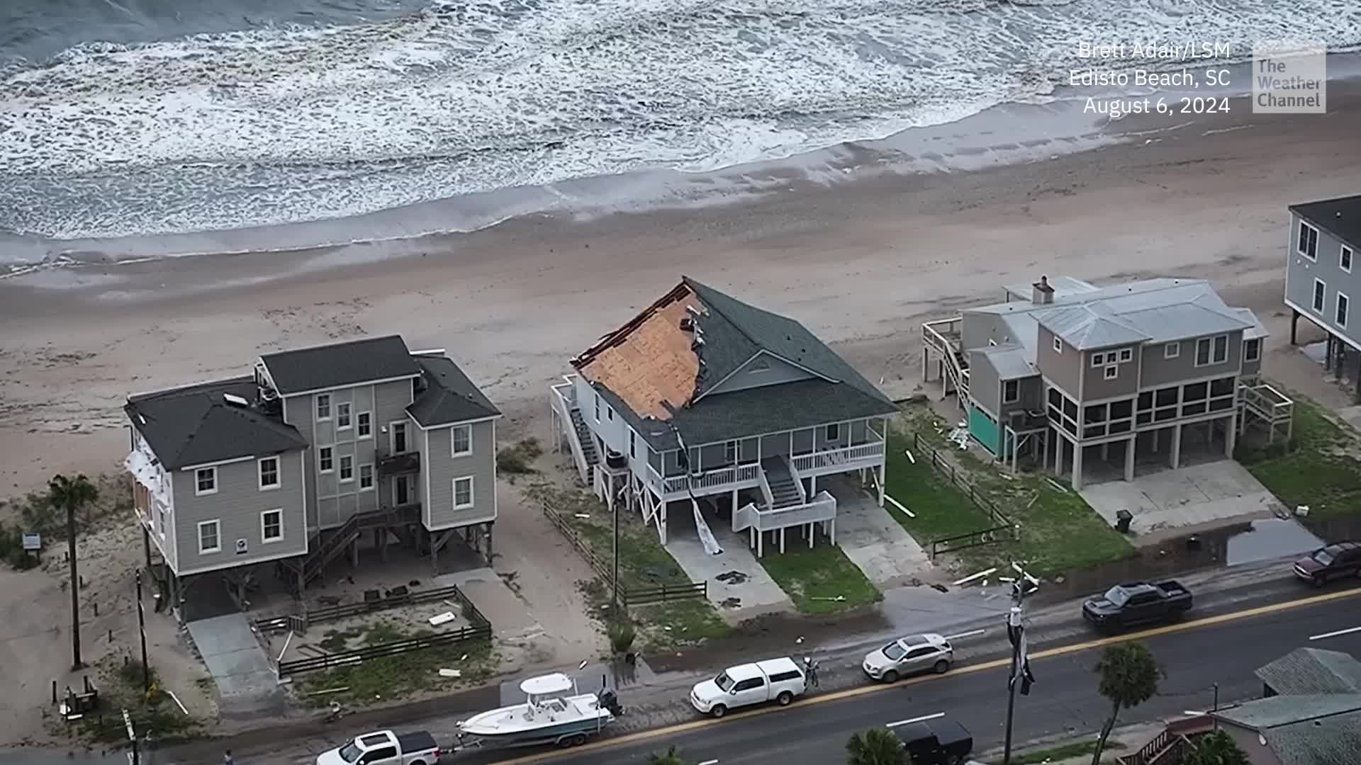 Watch: Beach Hit By Debby Tornado - Videos from The Weather Channel