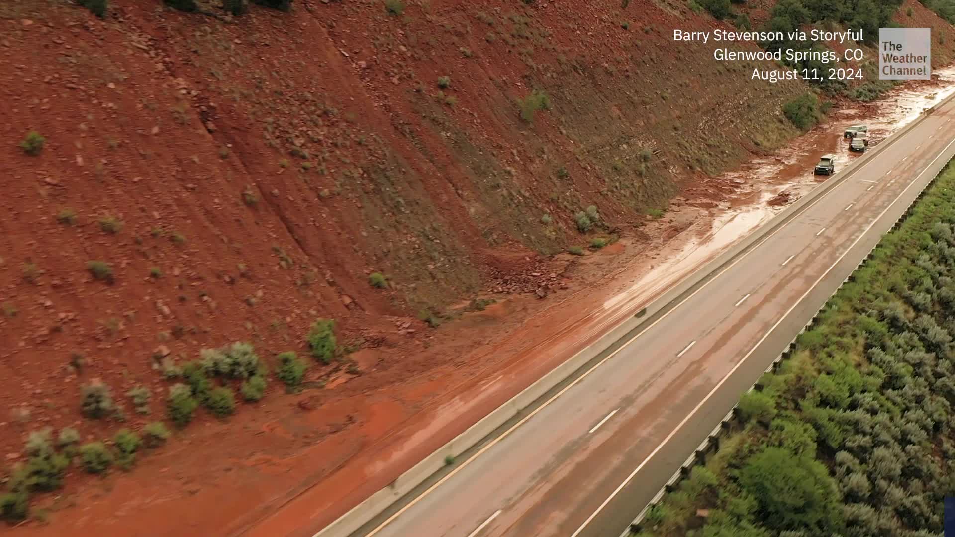 Cars Caught In Mudslide On Colorado Highway - Videos from The Weather ...