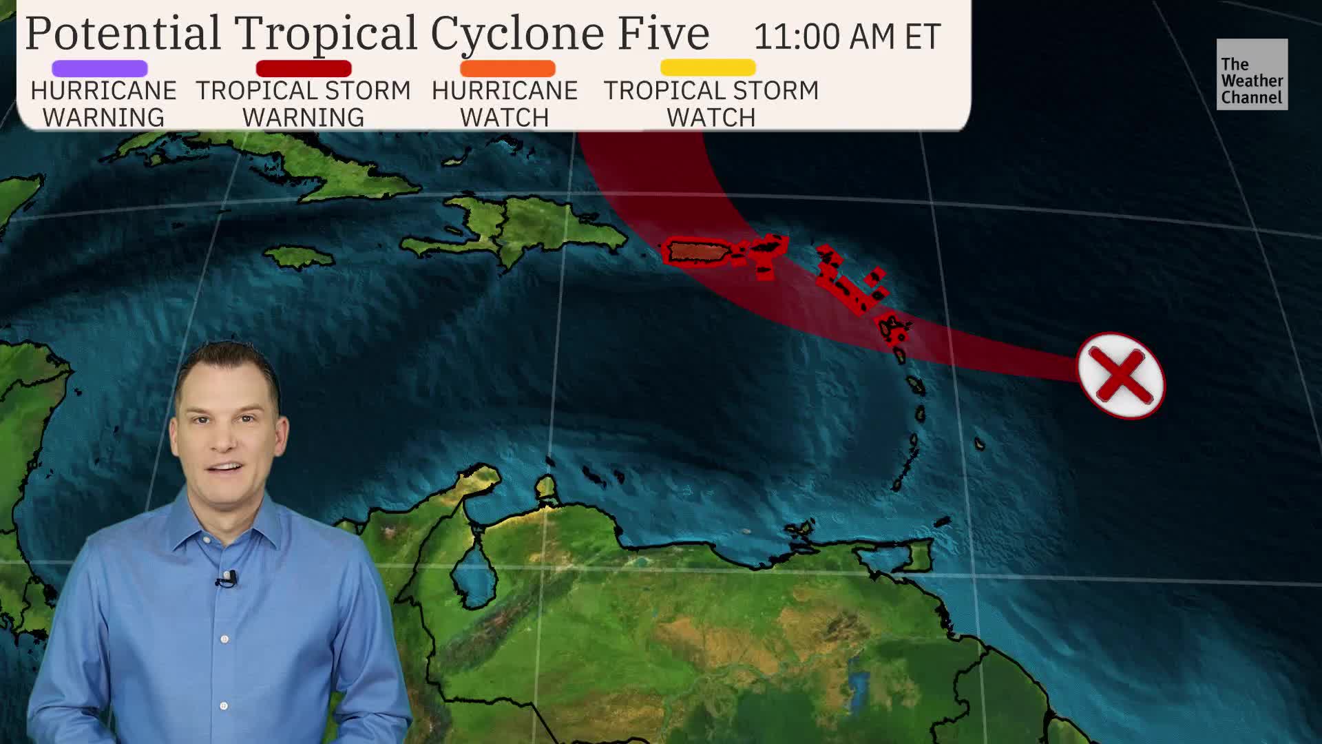 Warnings Up For Puerto Rico, Virgin Islands - Videos from The Weather ...