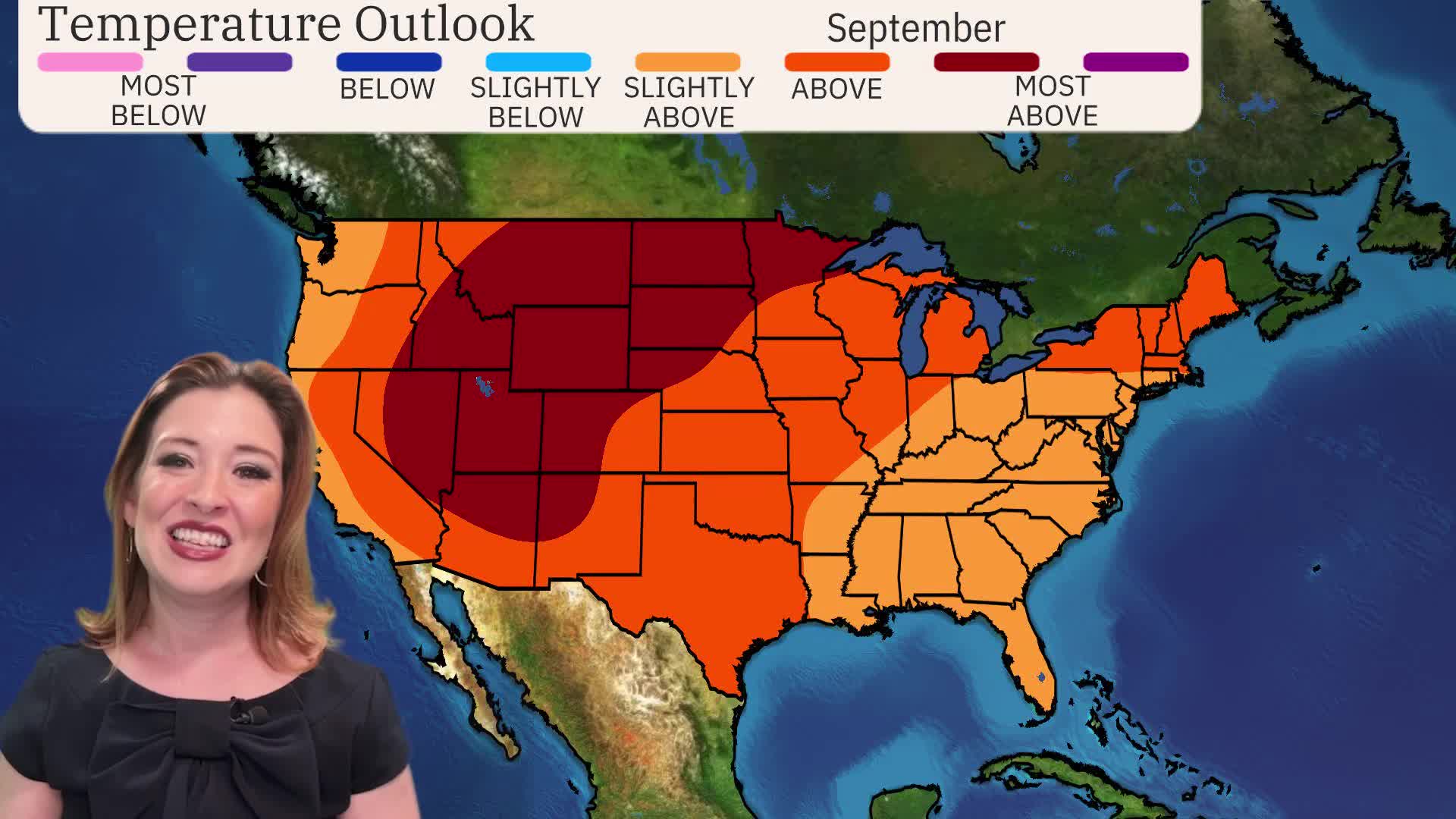 September Outlook: Forecast Warmer Than Average - Videos from The ...