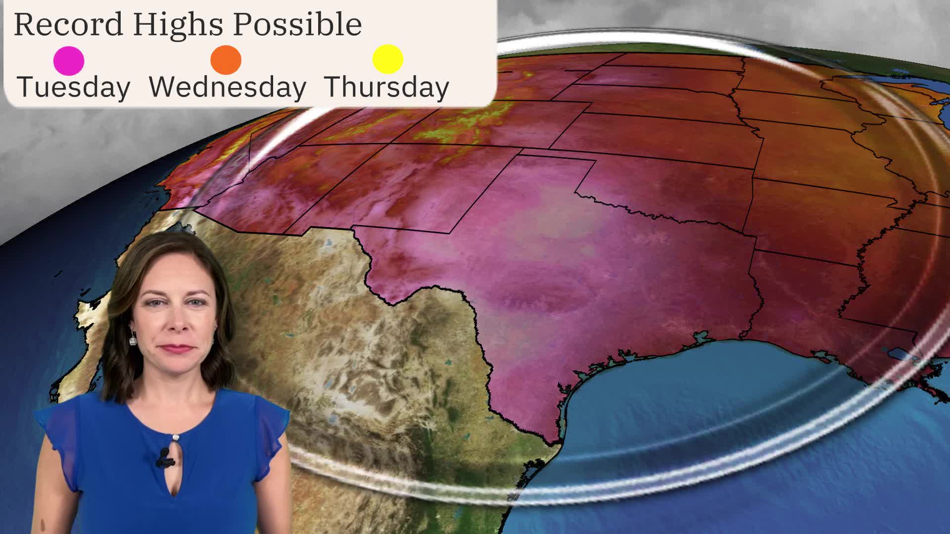 TX Temperatures Top Out In 100+ Next Week - Videos from The Weather Channel