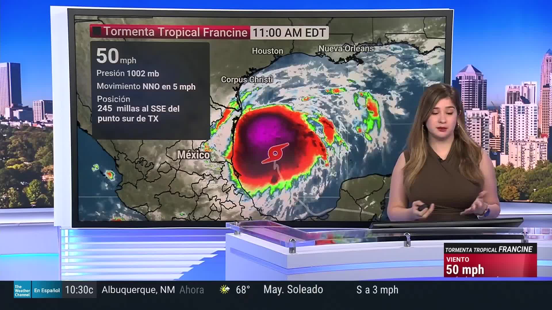 Se Forma la Tormenta Tropical Francine en el Golfo - Videos de The ...