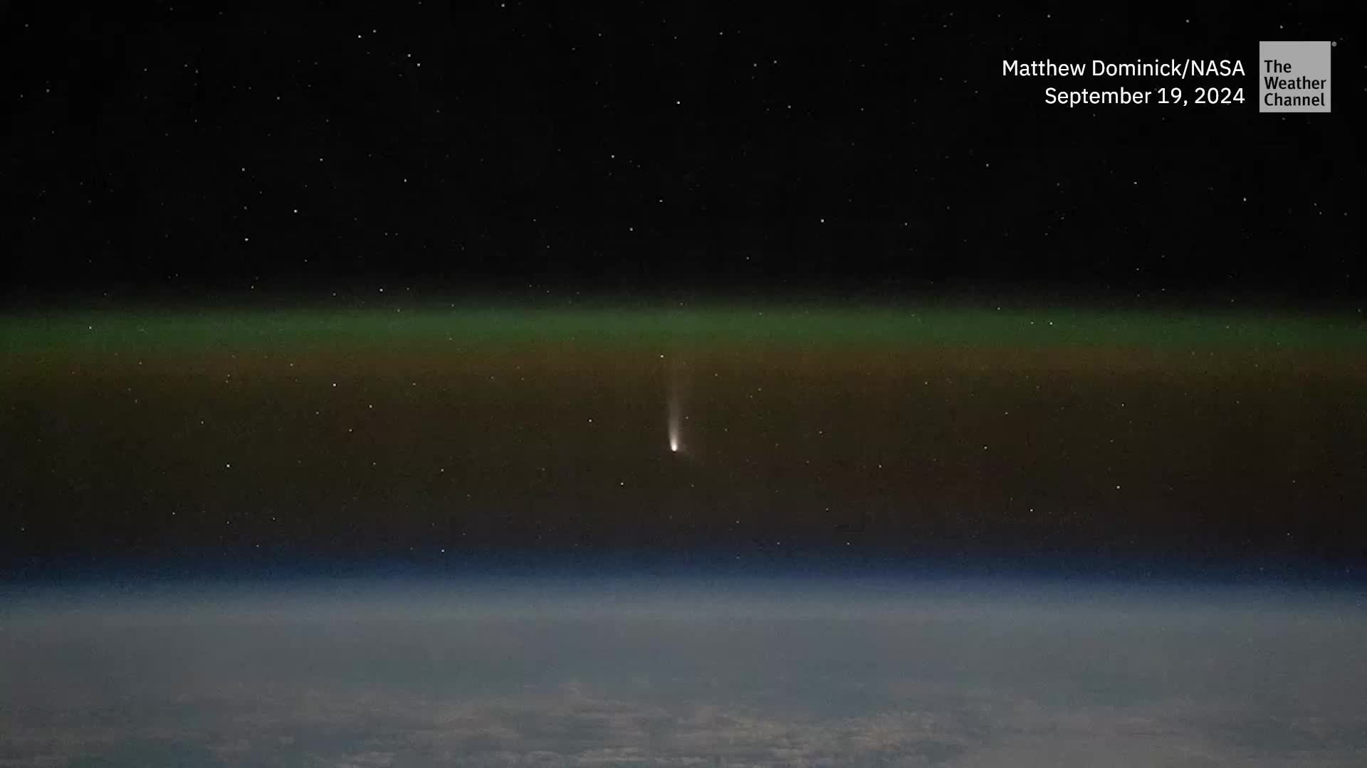 Watch: Astronaut’s Time-lapse Of A Comet - Videos from The Weather Channel