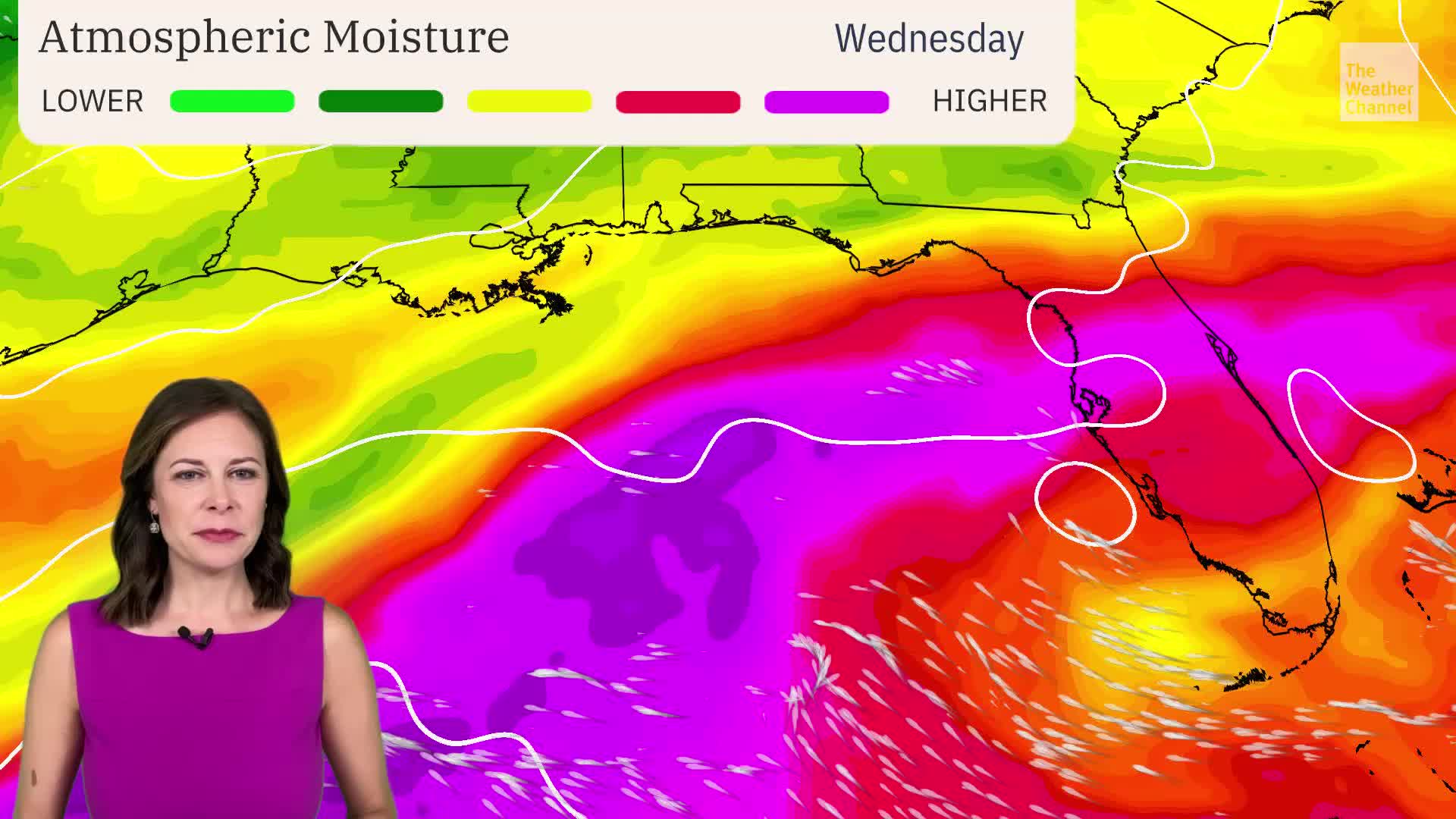 Florida: Bad Timing For Tropically Enhanced Rain - Videos from The ...
