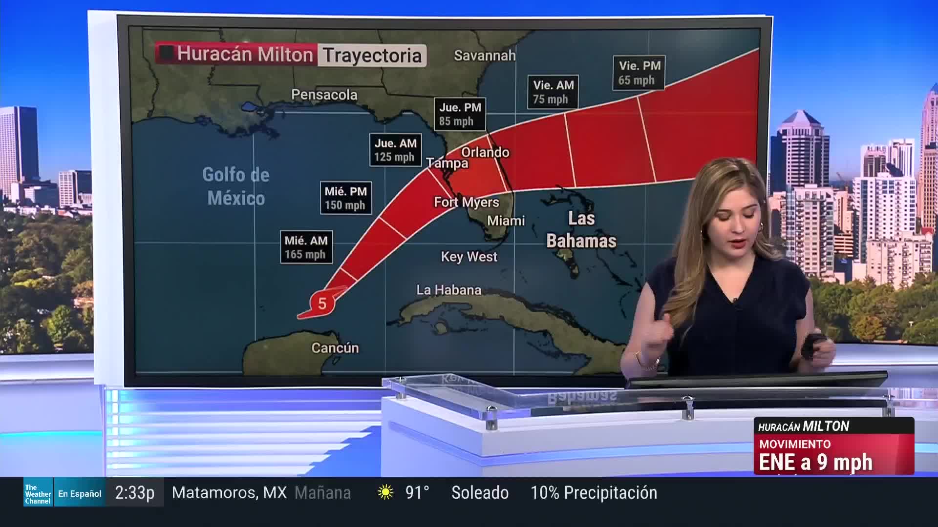Florida en Alerta Máxima por Huracán Milton - Videos de The Weather Channel