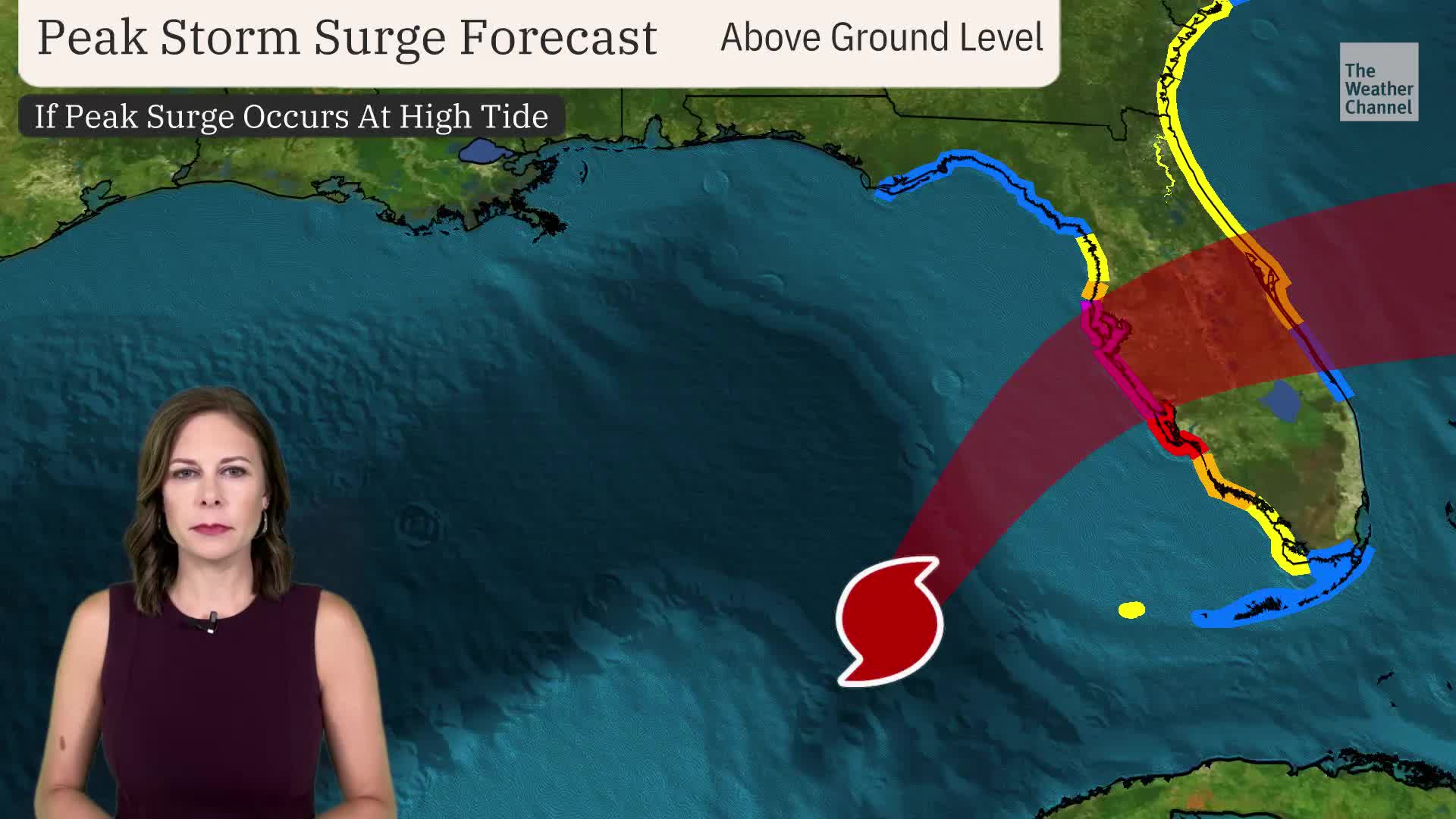 Detailed Look At Milton's Surge, Flood Potential - Videos from The ...