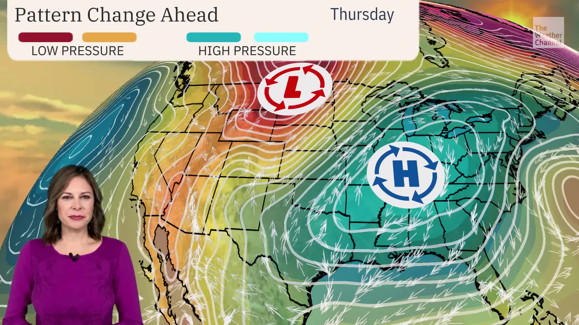 Changes Ahead For US As Pattern Shifts Late Week - Videos from The Weather Channel
