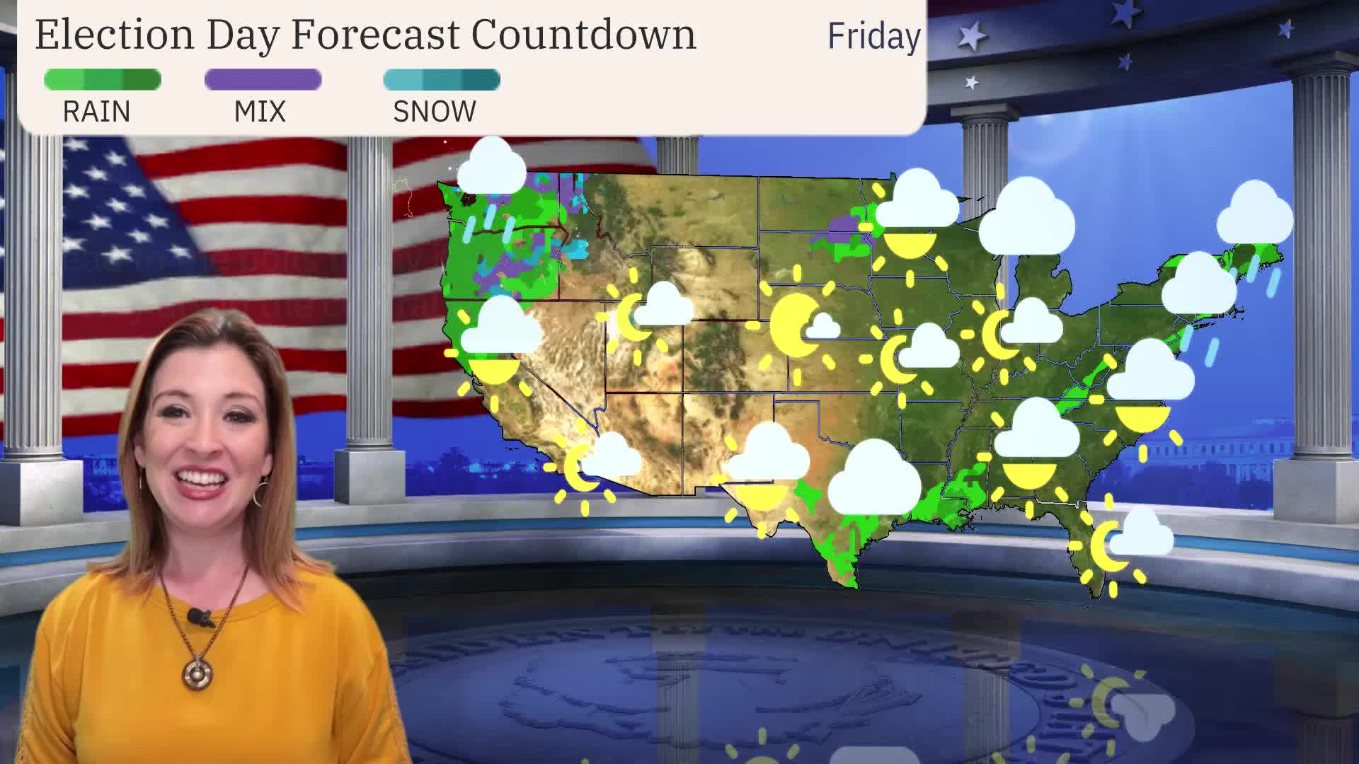 Storms Could Rock The Vote On Election Day - Videos from The Weather ...