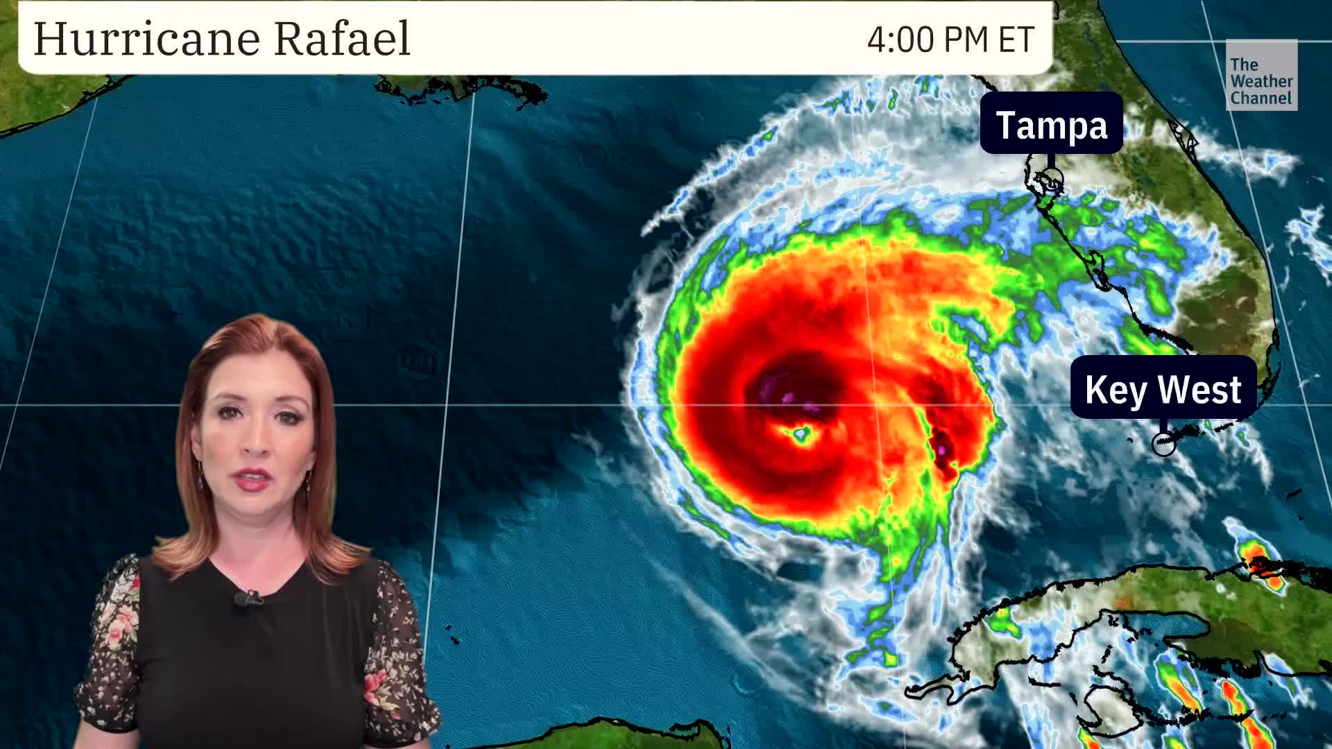 Rafael's Track Keeps Changing - Videos from The Weather Channel