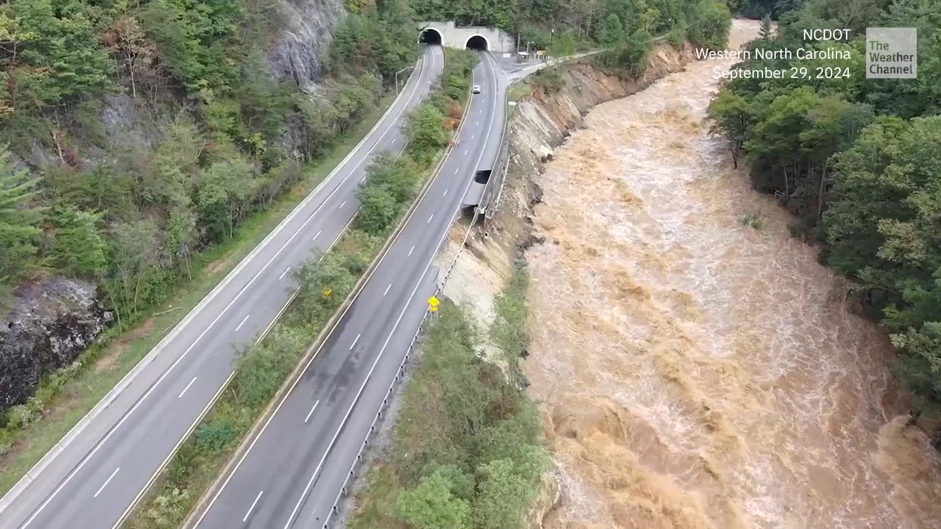 Good News For Helene-Damaged Interstate - Videos from The Weather Channel