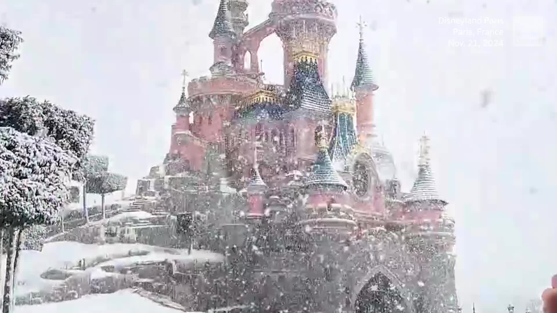 Rara Nevada En Disneyland París - Videos de The Weather Channel