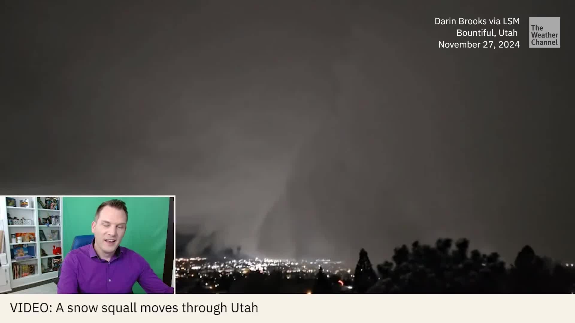 Snow Squall That Looks Like A Haboob - Videos from The Weather Channel