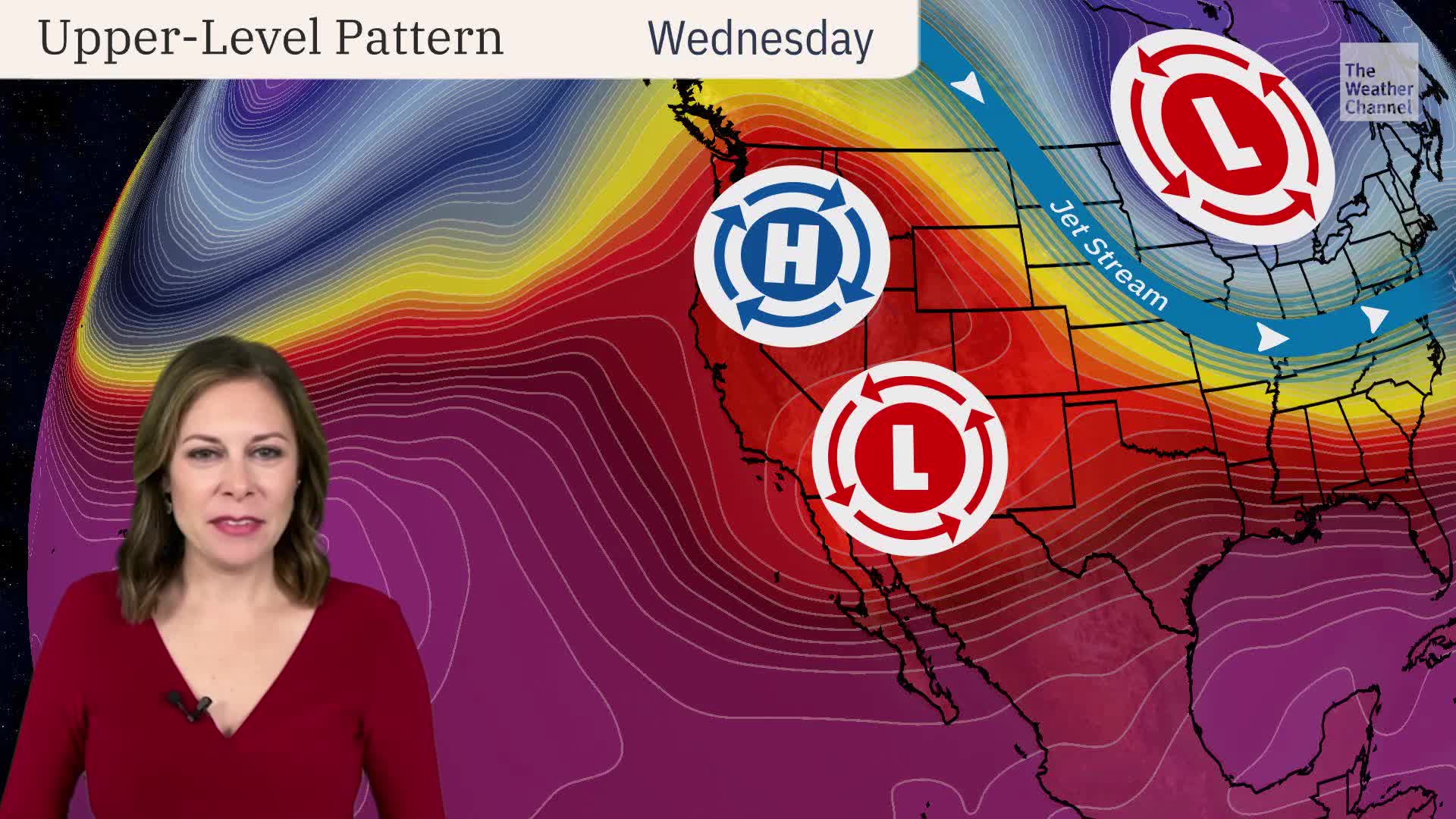East Vs. West: Temperature Tug-Of-War This Week - Videos from The ...