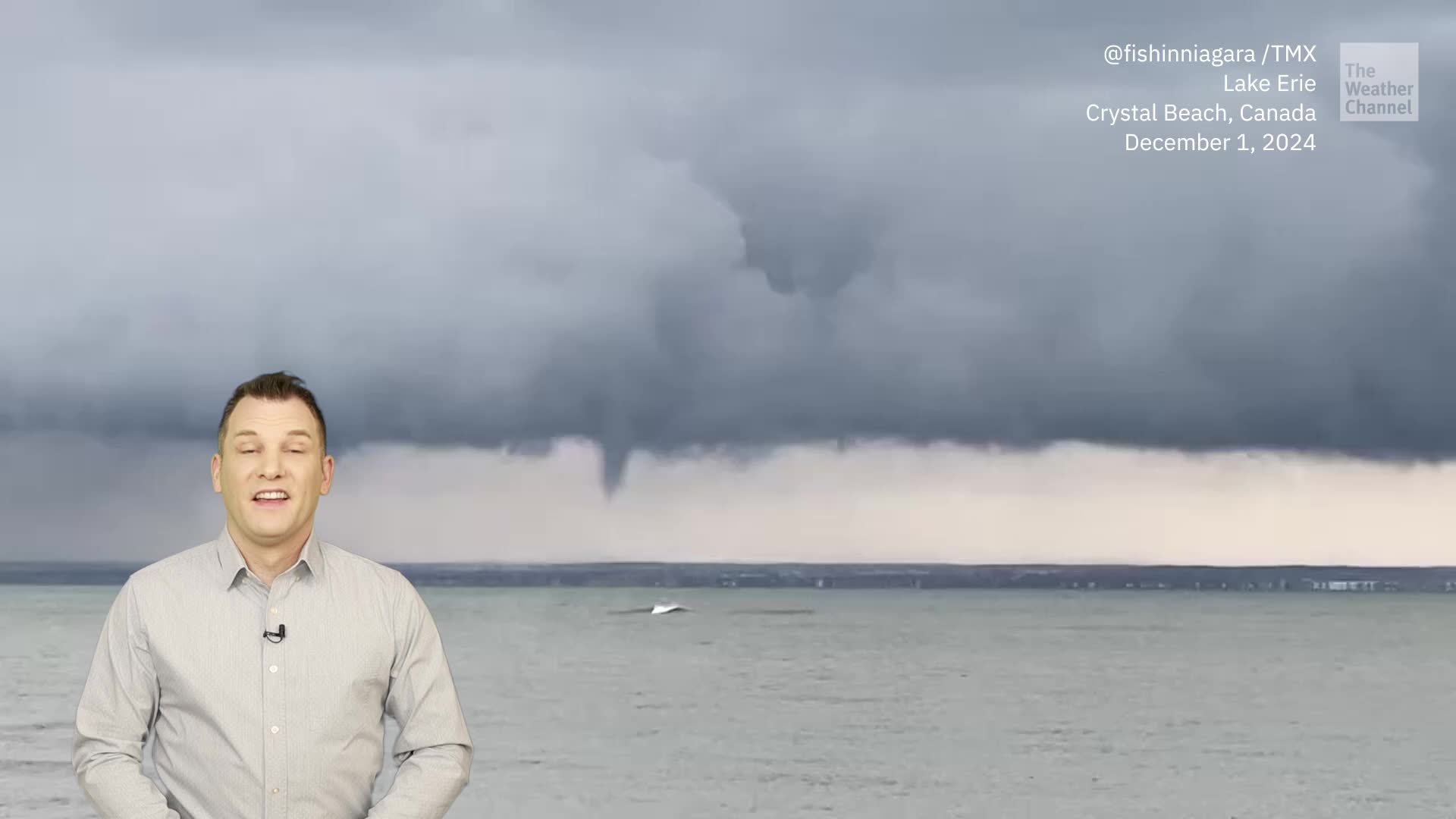 Rare Sight For Lake Erie In December - Videos from The Weather Channel