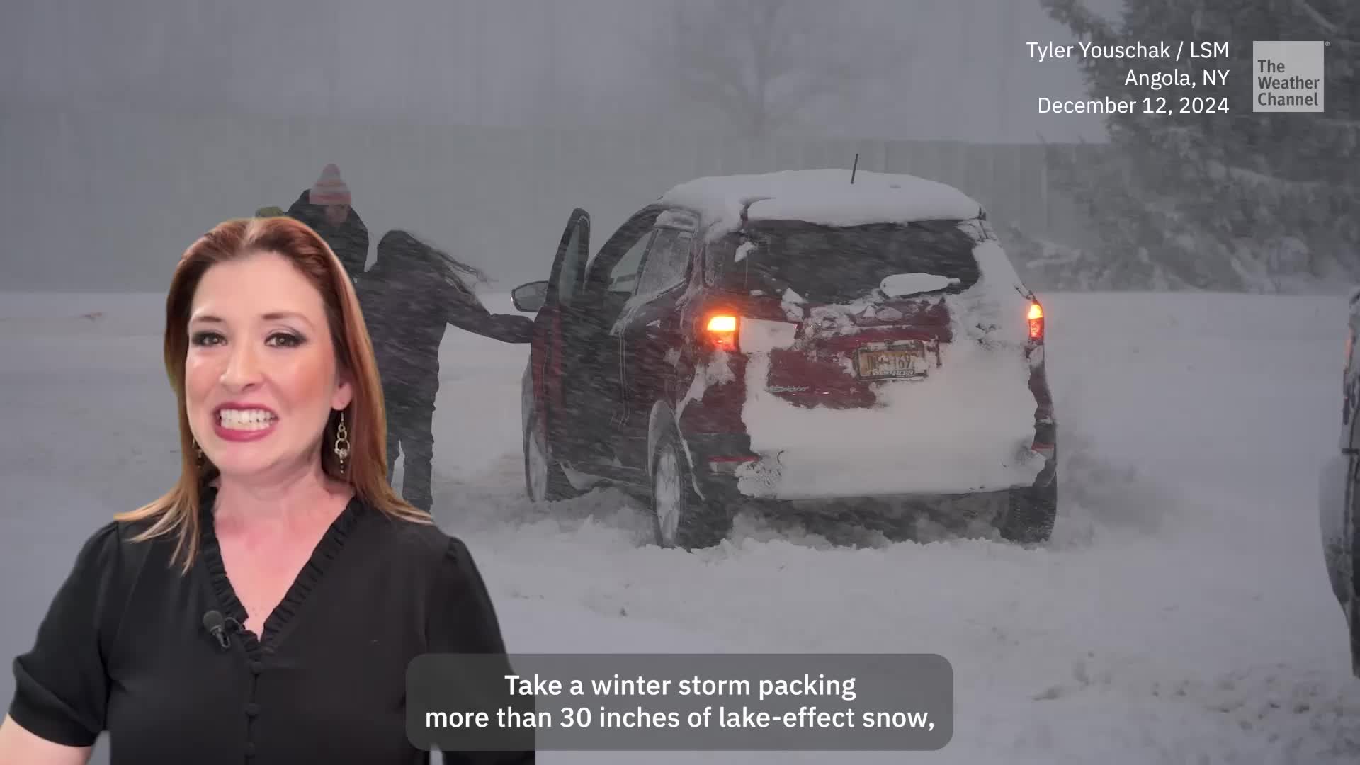 Winter Storm Dumps Snow On Parts Of New York - Videos from The Weather Channel