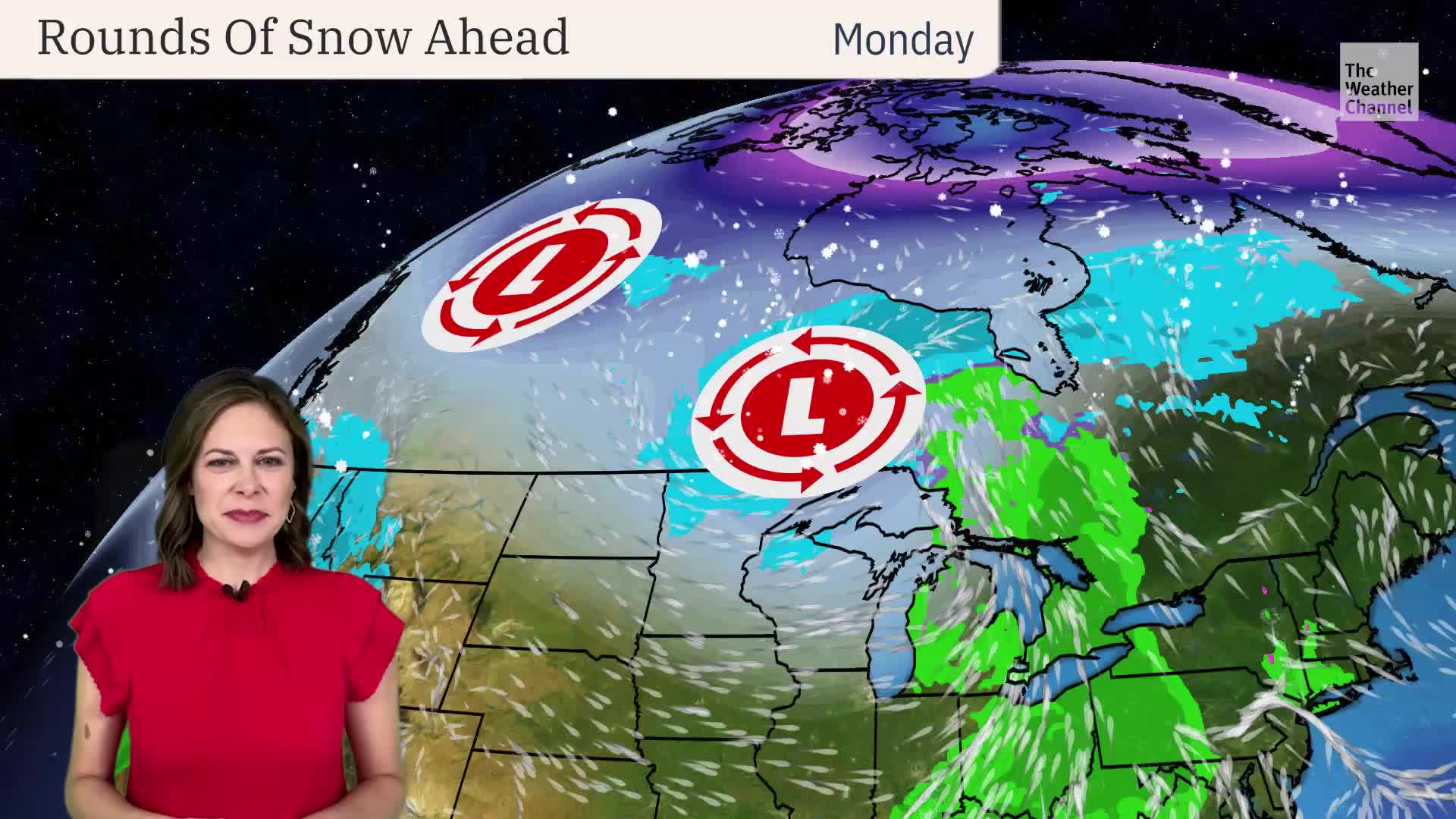 Midwest, Northeast: Snow Is Heading Your Way - Videos from The Weather ...