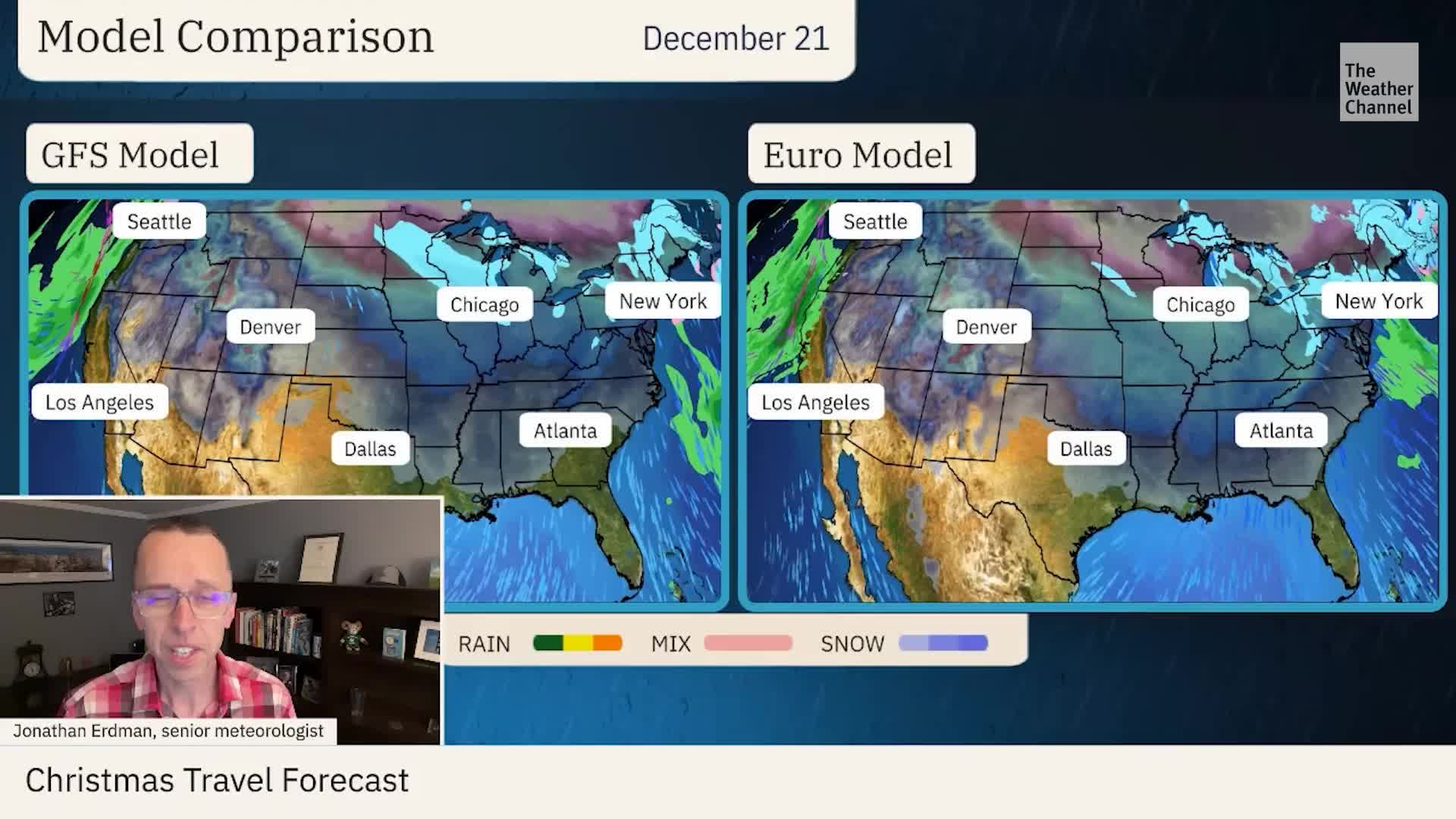 Christmas Travel Forecast: An Early Look - Videos from The Weather Channel