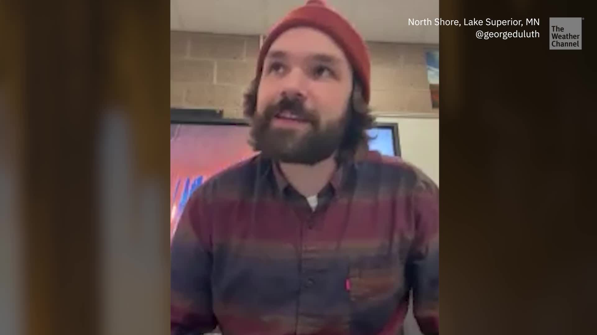 Braving Ice, Waves For Stunning Images - Videos from The Weather Channel