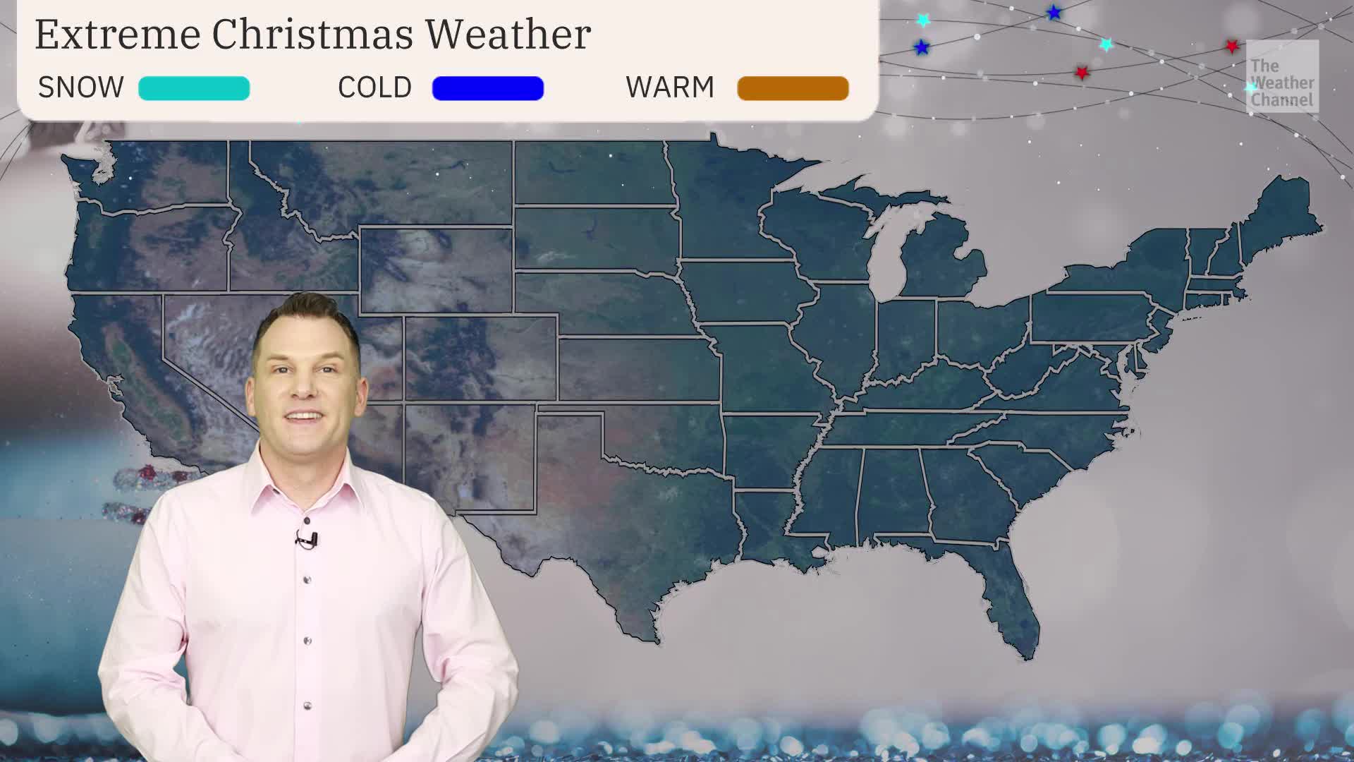 Weather Extremes On Christmas Day - Videos from The Weather Channel
