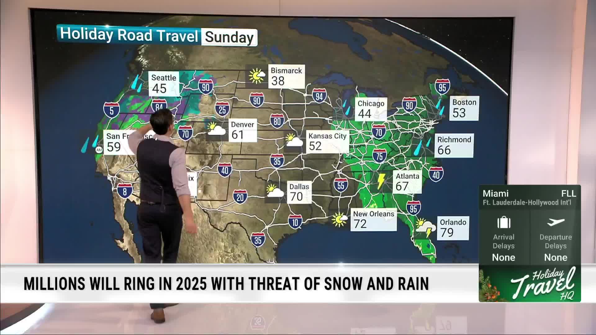 Last Storms Of 2024 Could Delay Your Trip - Videos from The Weather Channel