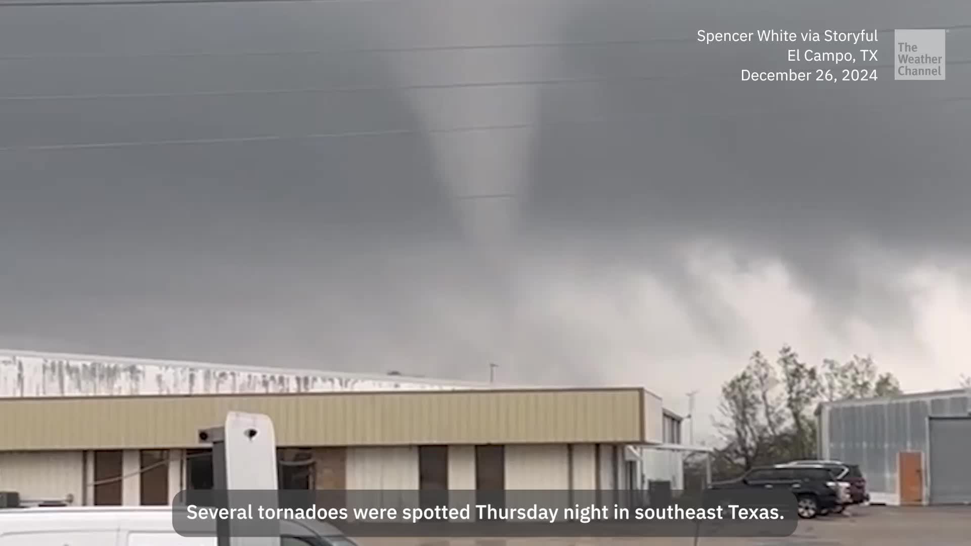 Tornadoes Spotted Across Southeast Texas - Videos from The Weather Channel